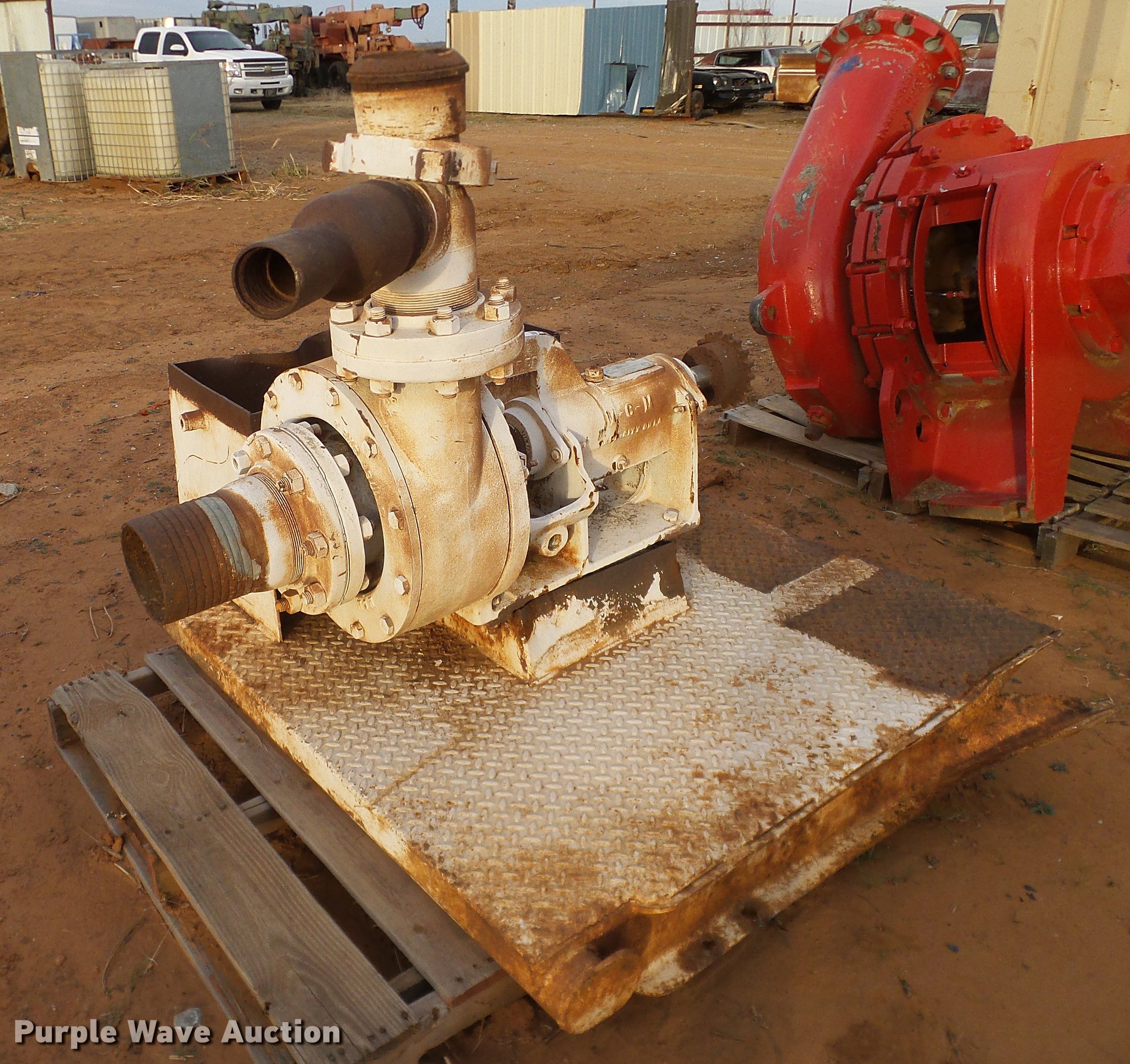MCM centrifugal pump assembly in Marlow, OK | Item DZ9815 sold | Purple ...