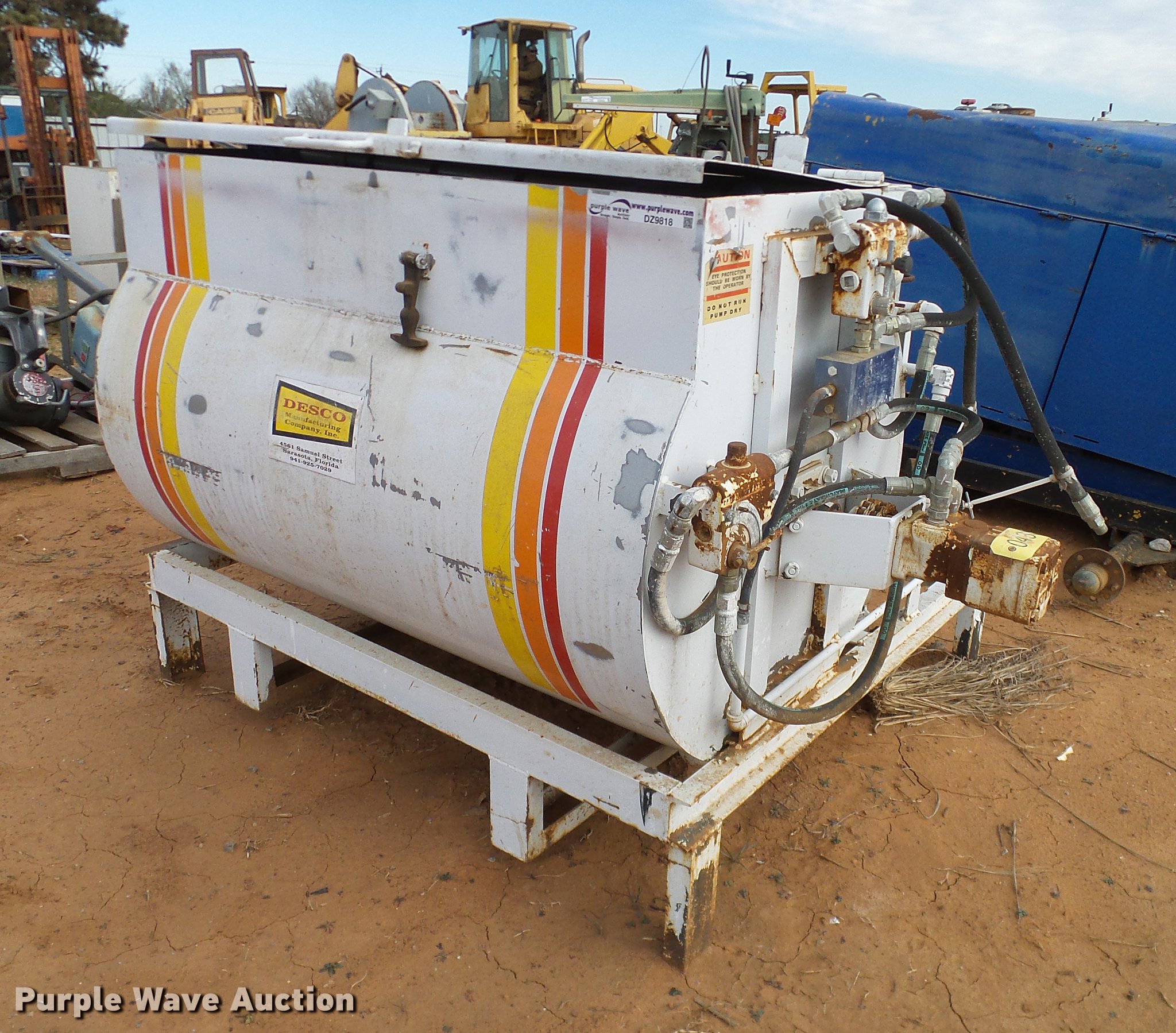 Desco drywall machine in Marlow, OK | Item DZ9818 sold | Purple Wave