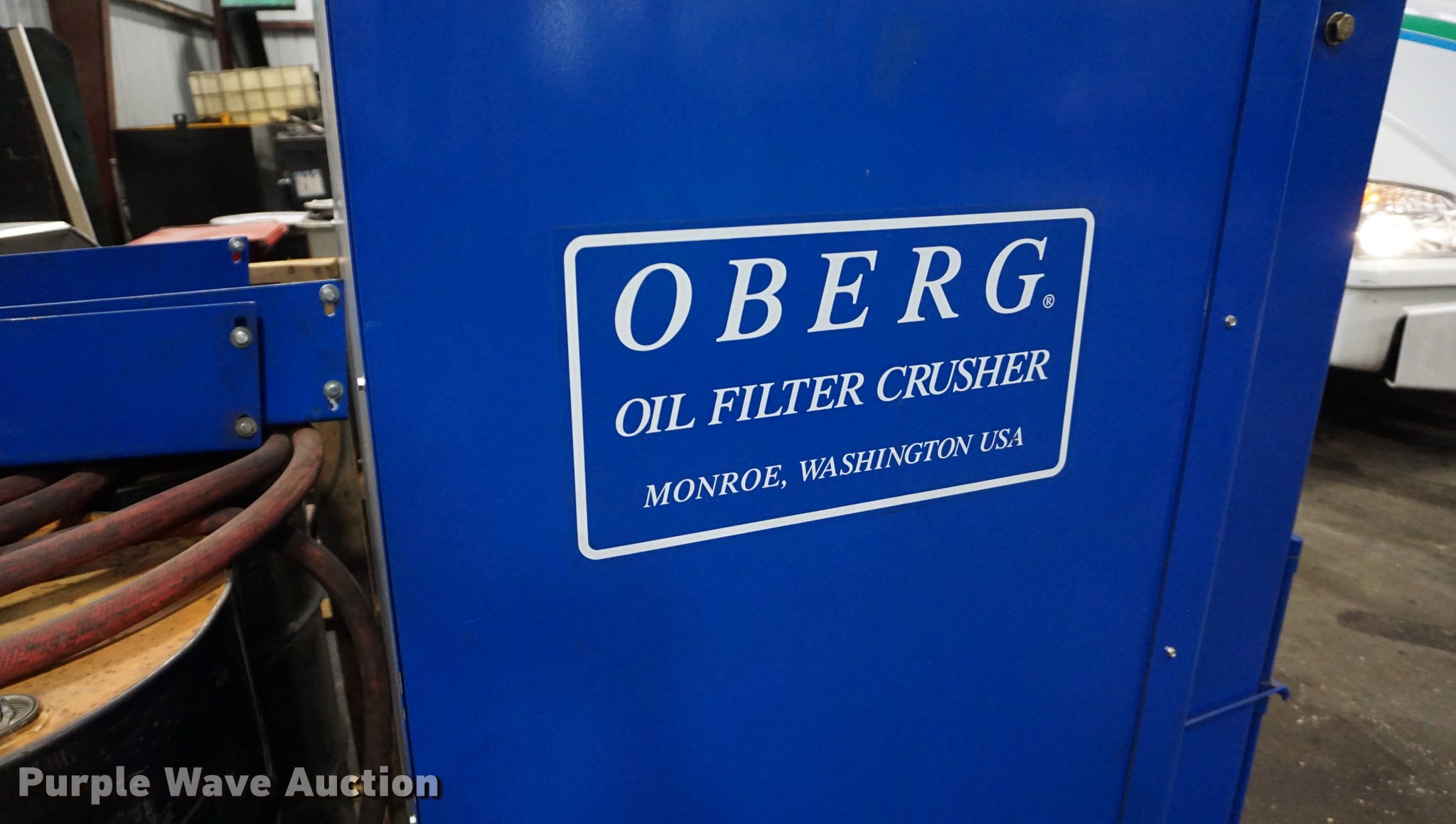 Oberg P300 oil filter crusher in Kansas City, MO | Item EJ9273 sold ...
