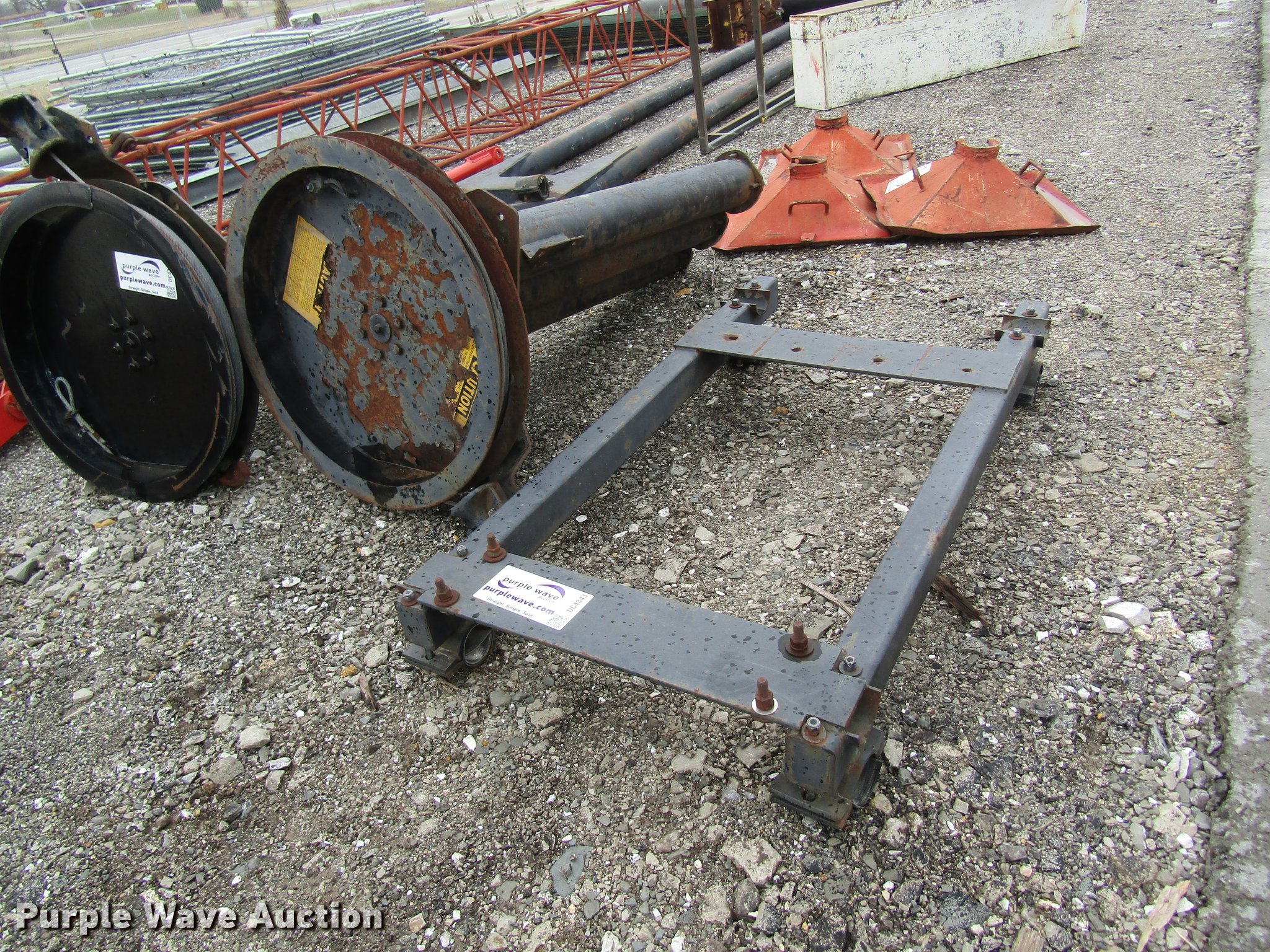 Crane tag line in Columbia, MO | Item DC4343 sold | Purple Wave