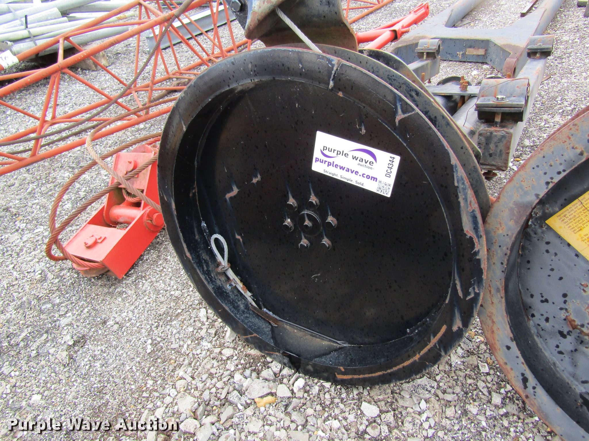 Crane tag line in Columbia, MO | Item DC4344 sold | Purple Wave