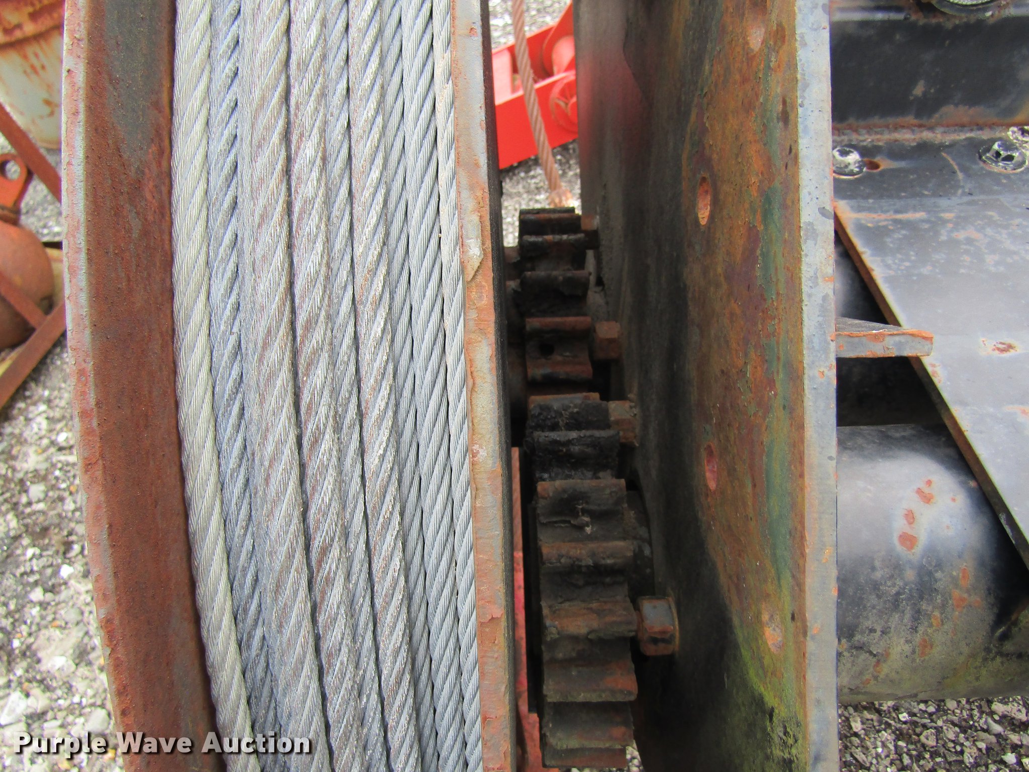 Crane tag line in Columbia, MO | Item DC4344 sold | Purple Wave