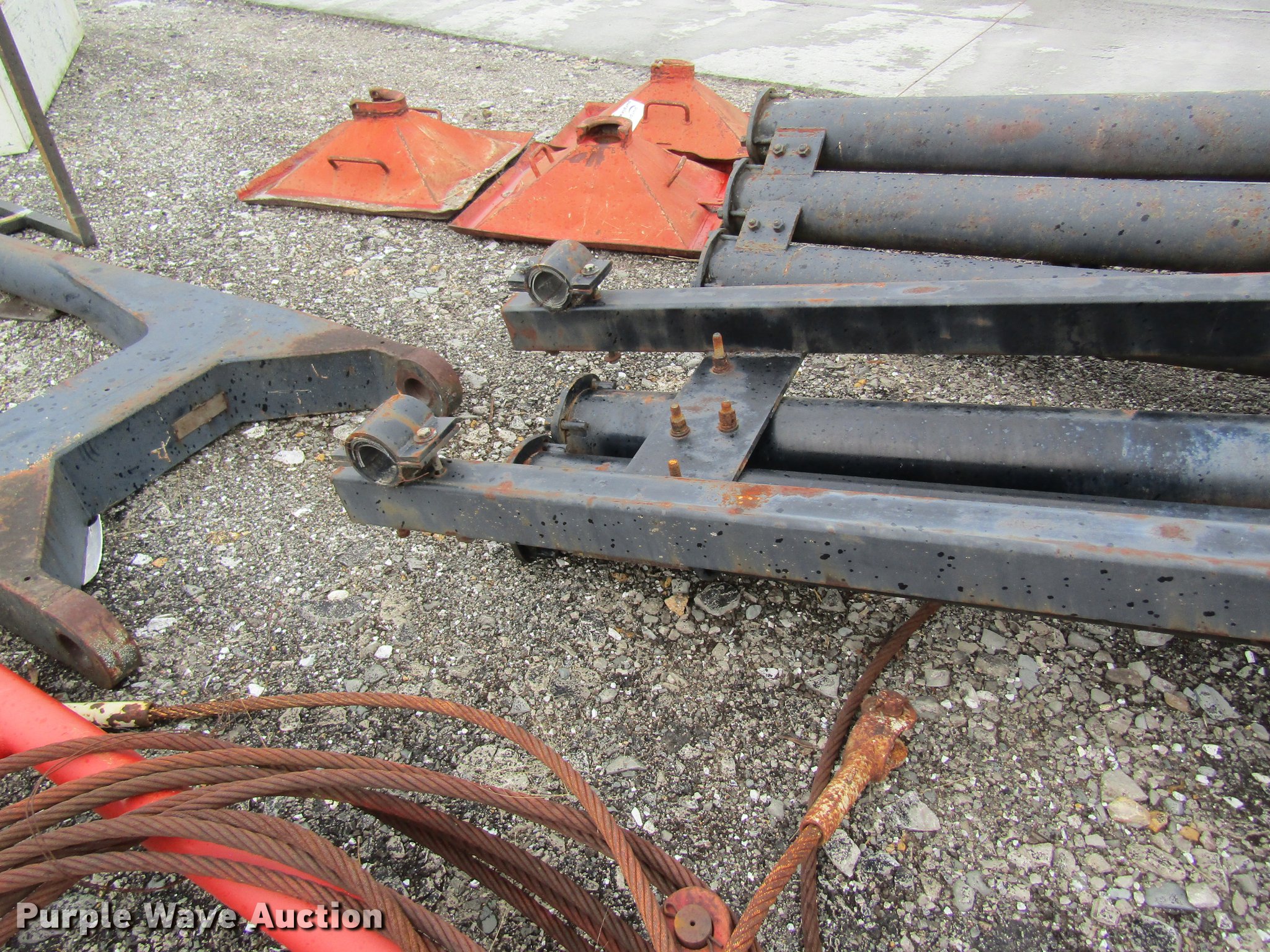 Crane tag line in Columbia, MO | Item DC4344 sold | Purple Wave