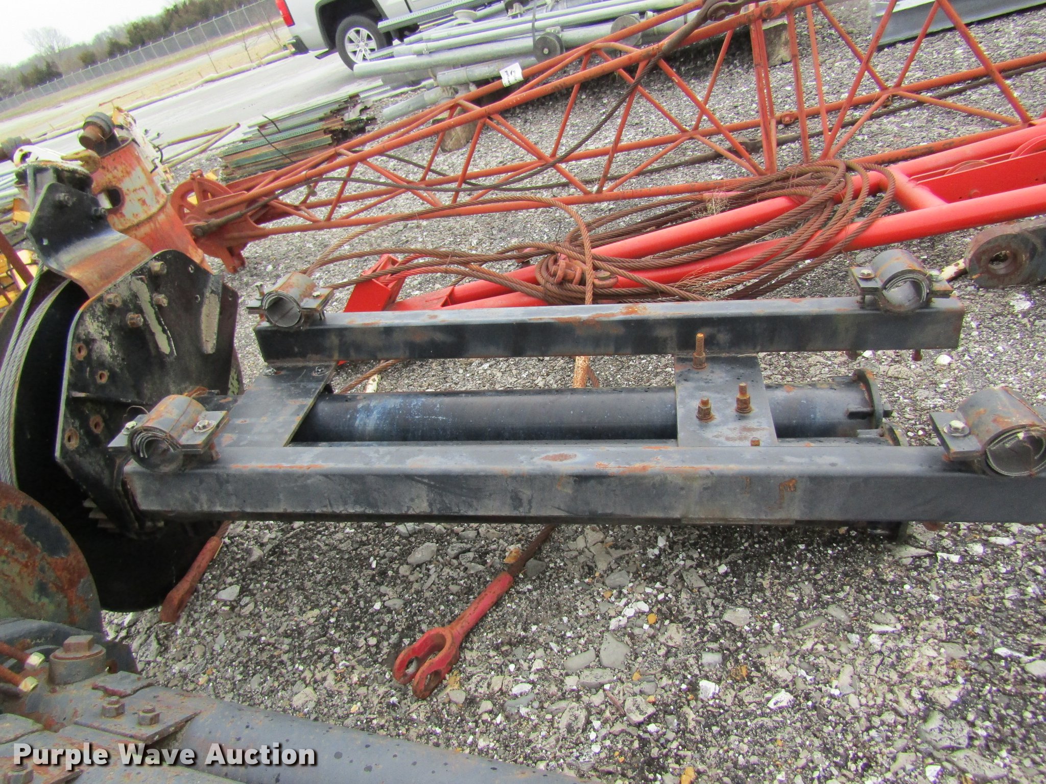 Crane tag line in Columbia, MO | Item DC4344 sold | Purple Wave