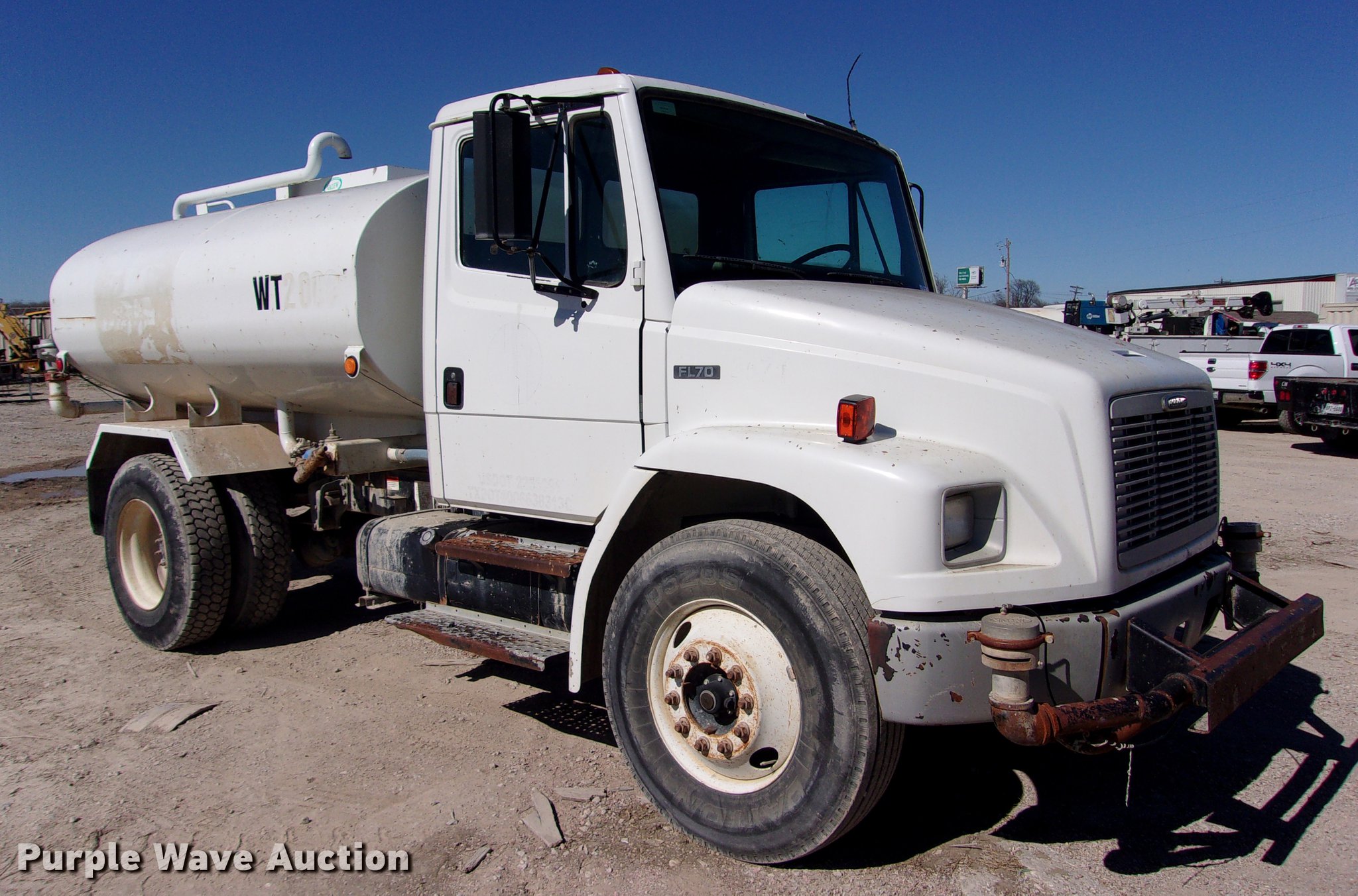 2005 Freightliner FL70 tank truck in Lewisville, TX | Item DK9902 sold ...