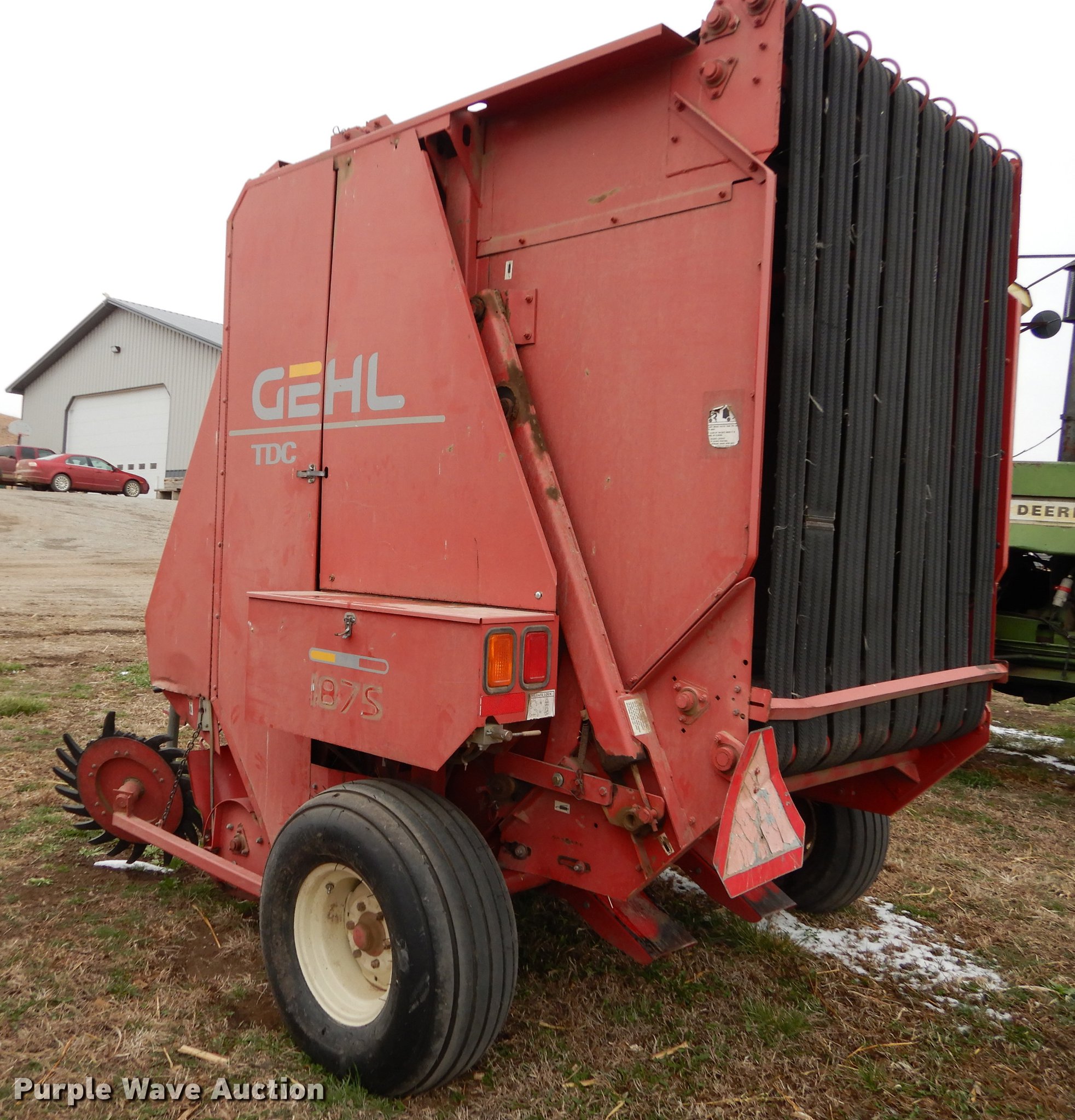 Gehl 1875 TDC round baler in Blue Rapids, KS | Item DC0414 sold ...