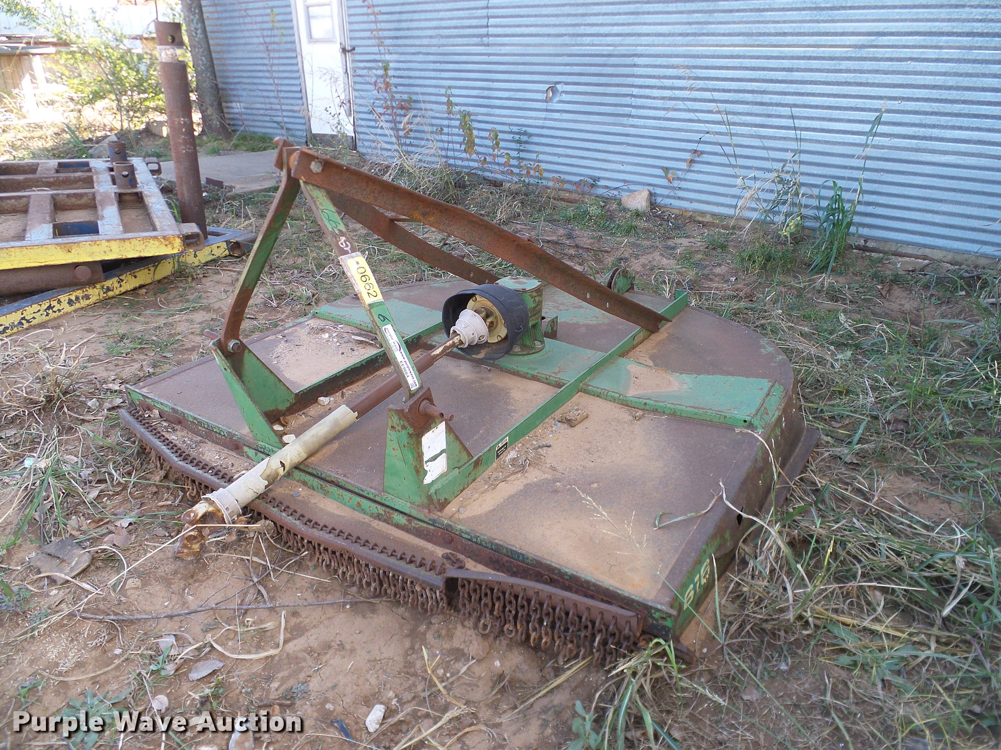 John Deere 616 rotary mower in Marlow, OK | Item EE9664 sold | Purple Wave