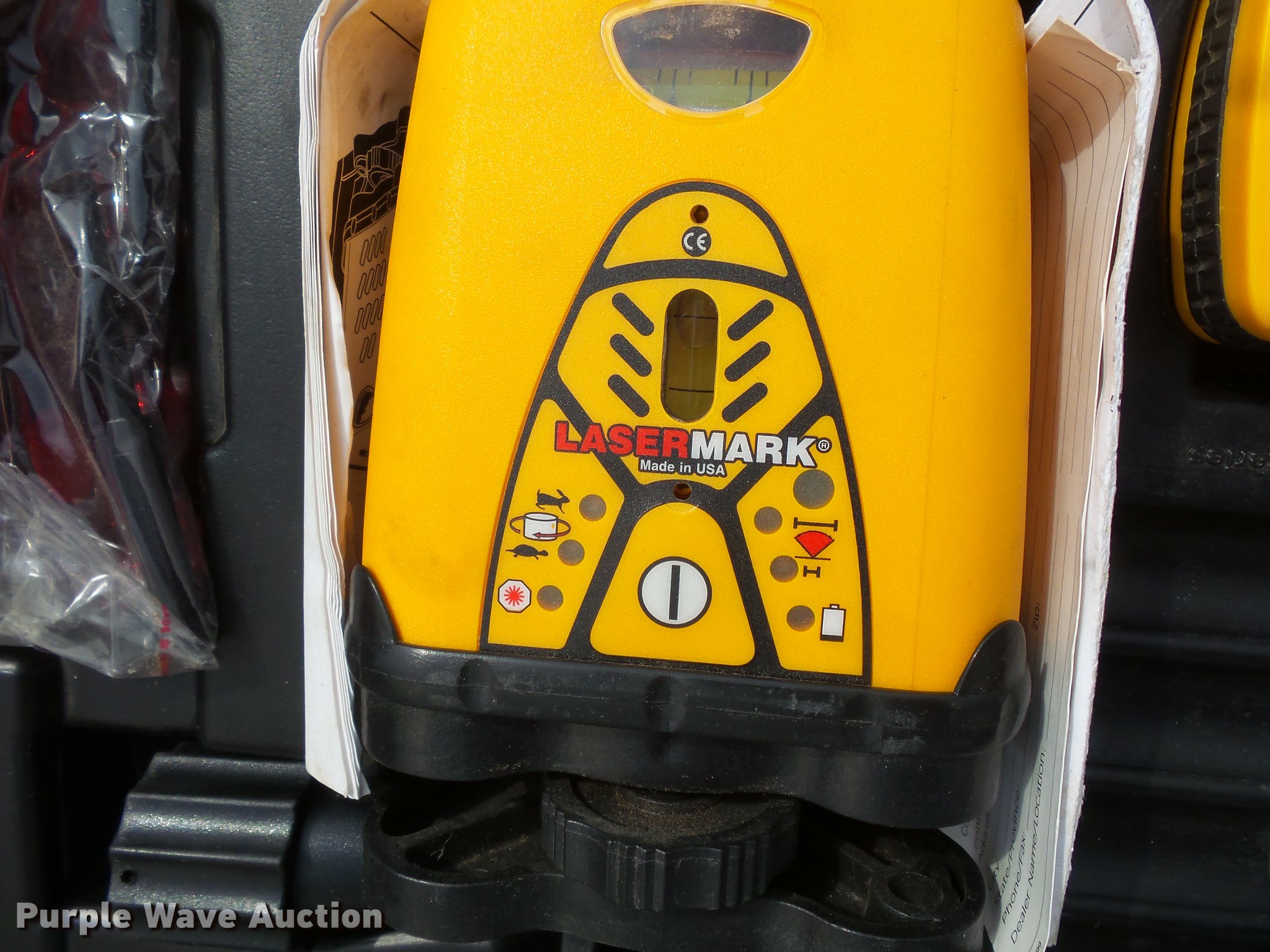 Lasermark laser level in St. Paul, MN | Item DW9695 sold | Purple Wave