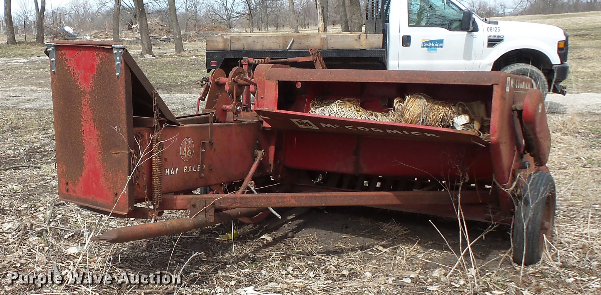 International 46 small square baler in Des Moines, IA | Item DW9622 ...