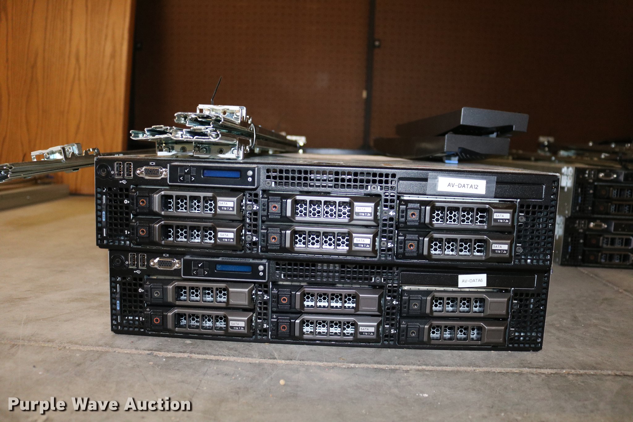 (2) Dell PowerEdge R710 EMC Avamar Gen3 storage node servers in Hays ...