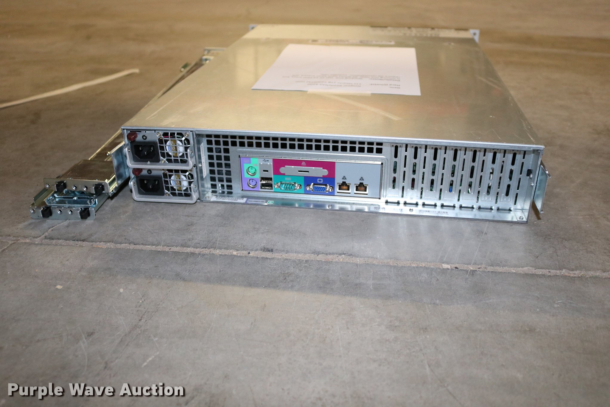 Netgear ReadyNAS 4200 server in Hays, KS | Item EW9063 sold | Purple Wave
