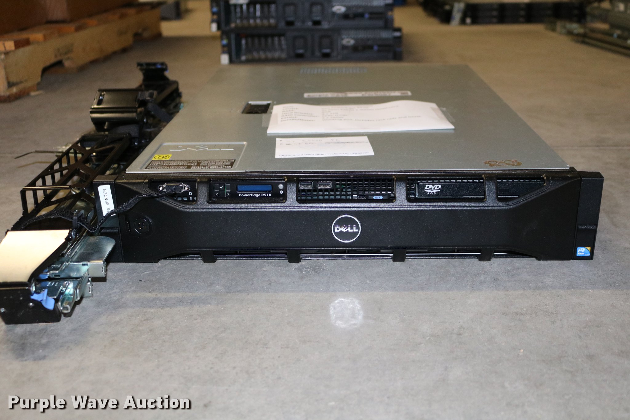 Dell PowerEdge R510 server in Hays, KS | Item EW9067 sold | Purple Wave