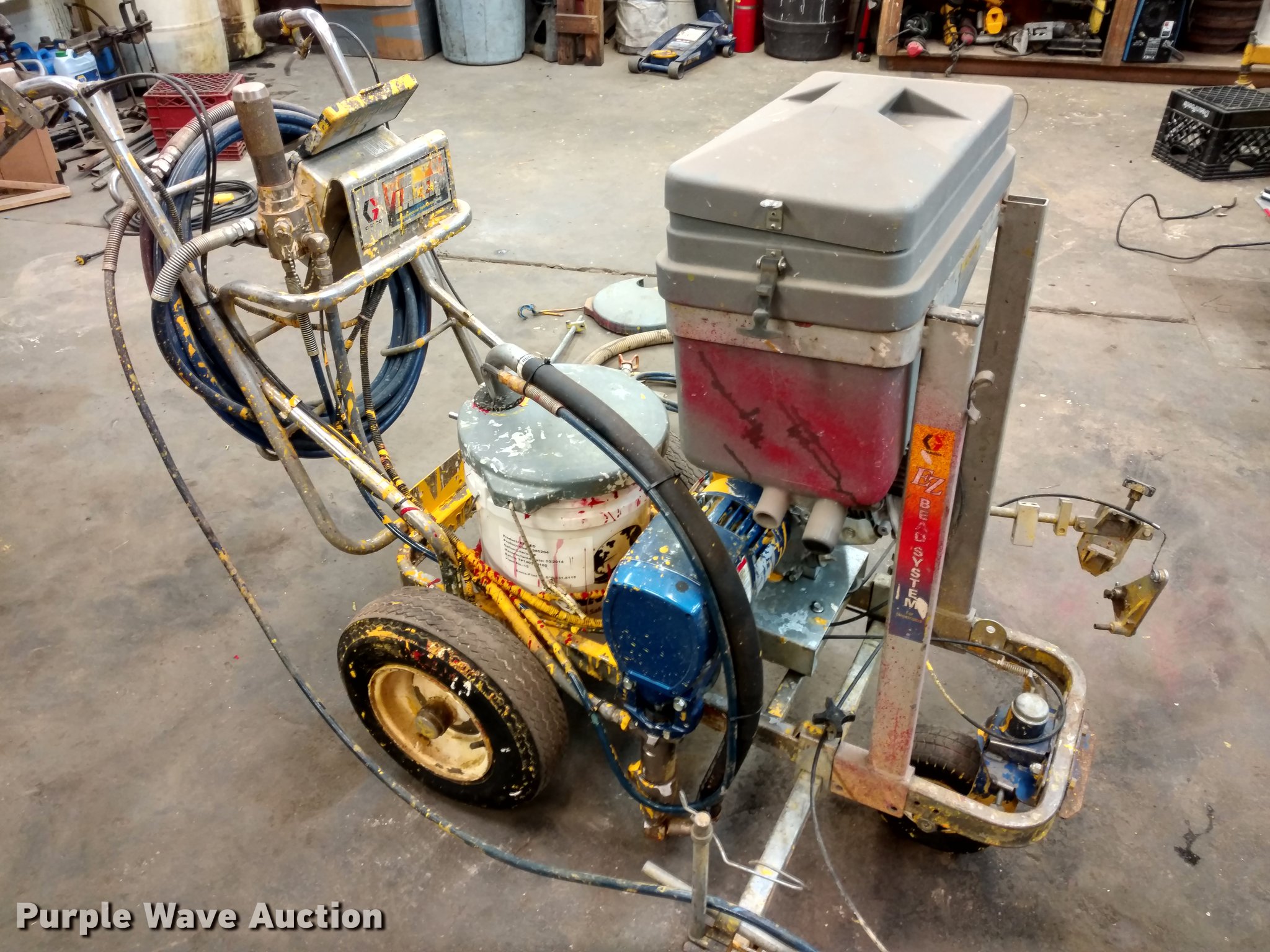 Graco line striper in Manhattan, KS | Item G1089 sold | Purple Wave