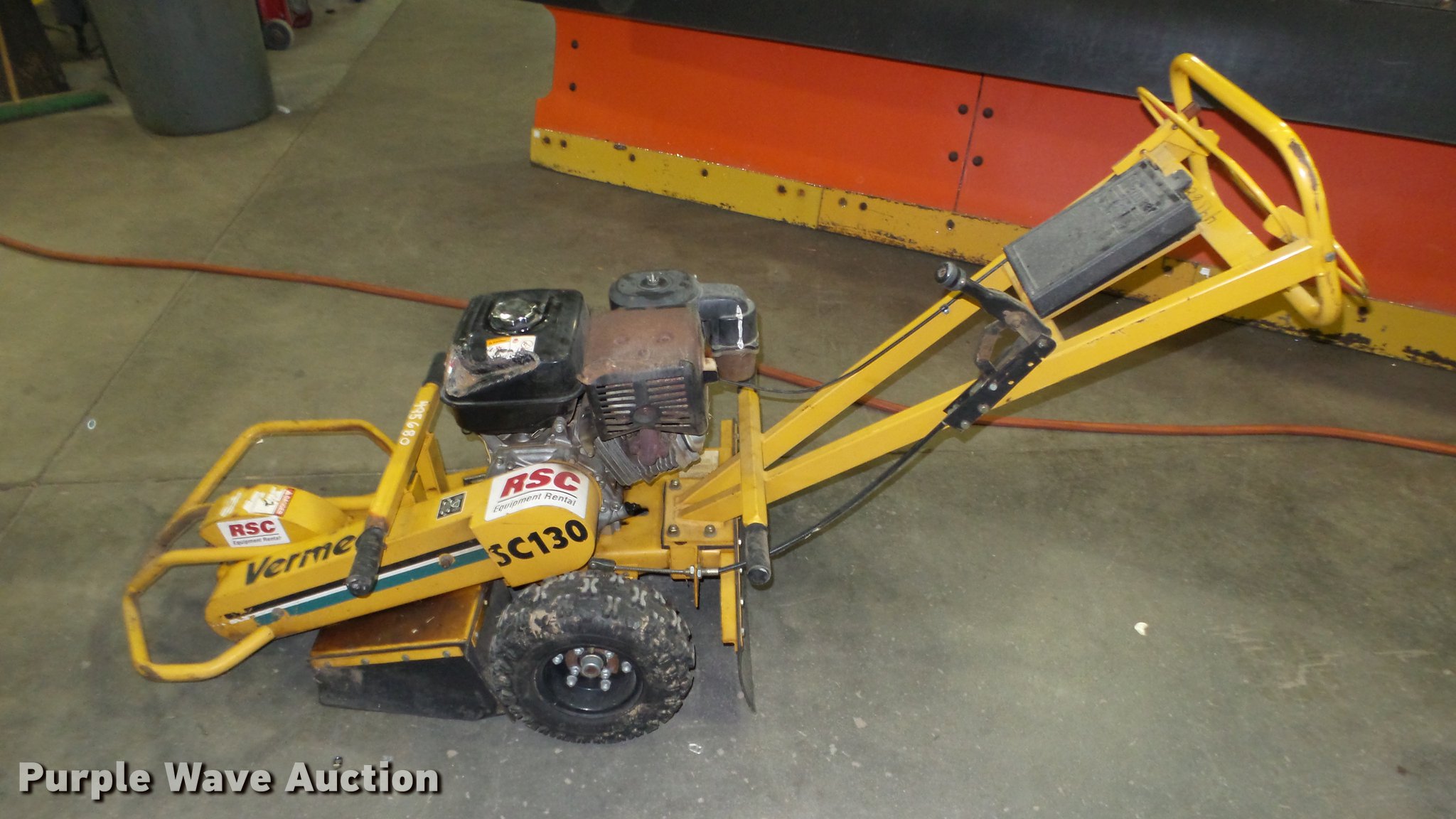 Vermeer SC130 stump grinder in Wichita, KS | Item EA9985 sold | Purple Wave