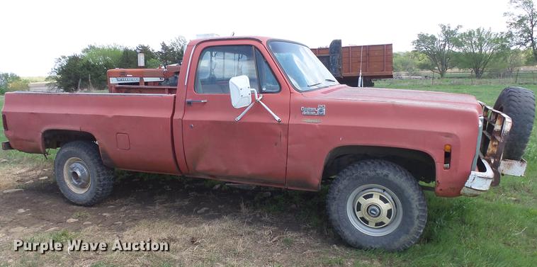 1979 Chevrolet Custom Deluxe 20 pickup truck in Howard, KS | Item ...