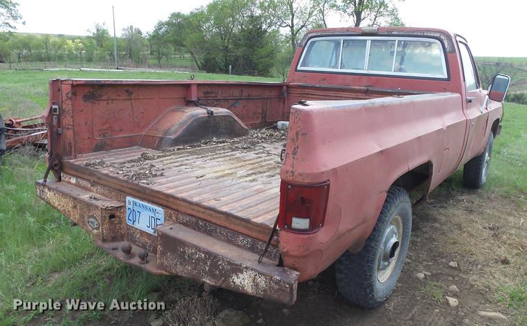1979 Chevrolet Custom Deluxe 20 pickup truck in Howard, KS | Item ...