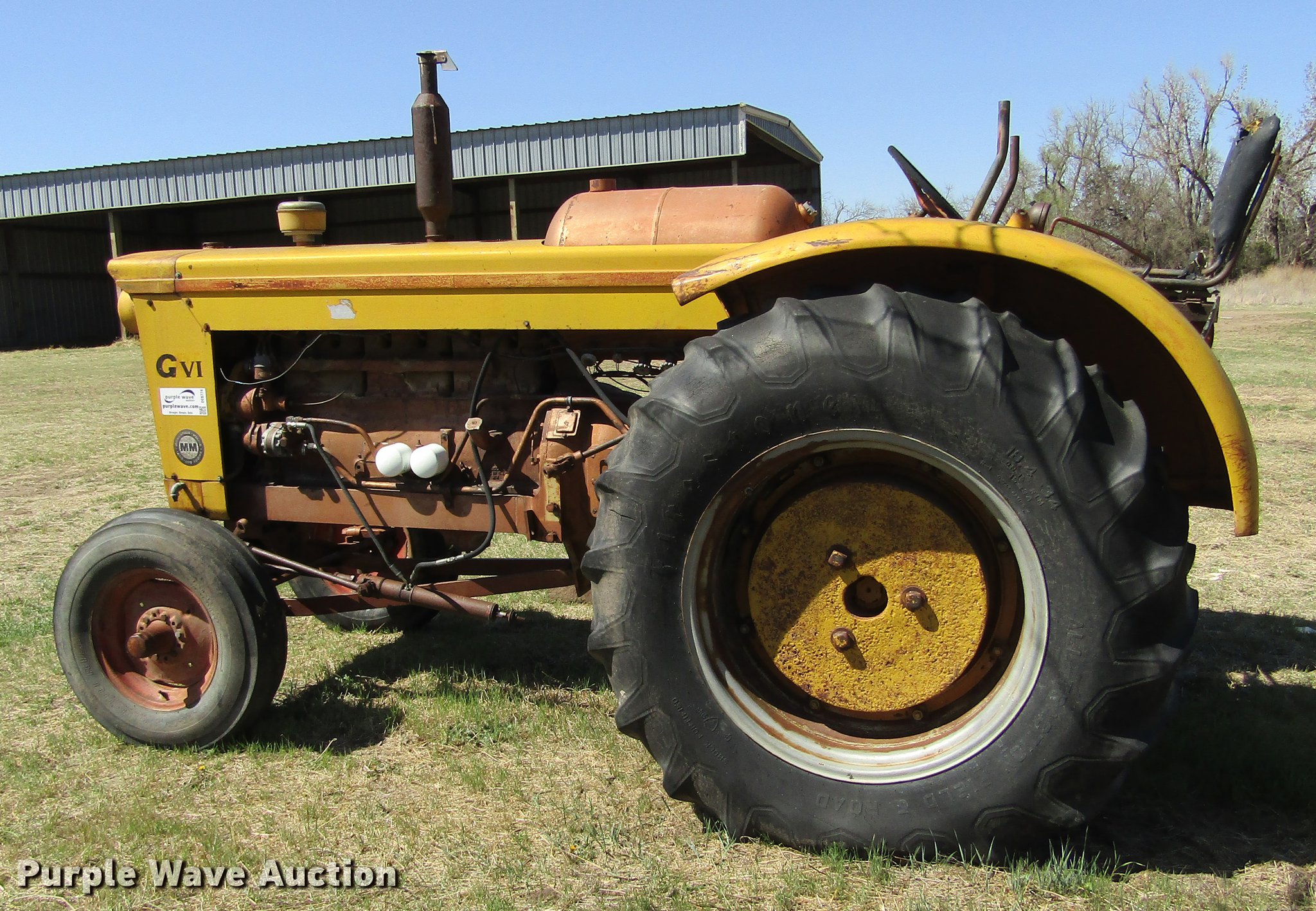 Minneapolis Moline GVI tractor in Spearville, KS | Item DE6774 sold ...