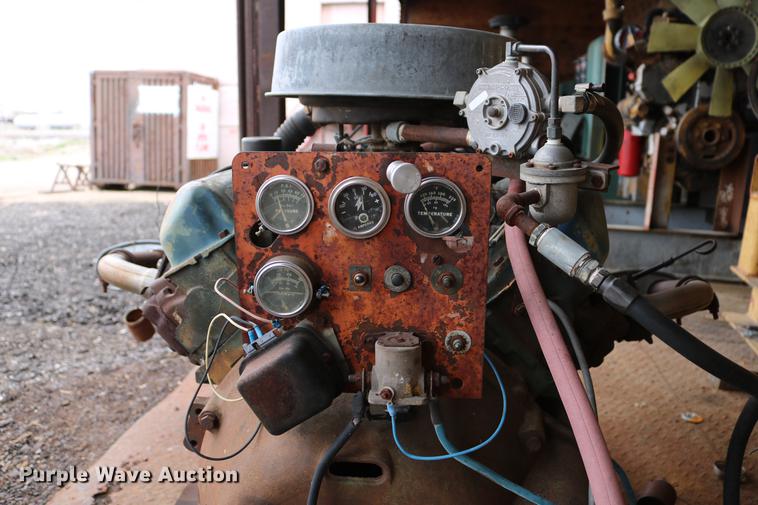 Ford 428 C.I.D. eight cylinder propane irrigation engine in Concordia ...