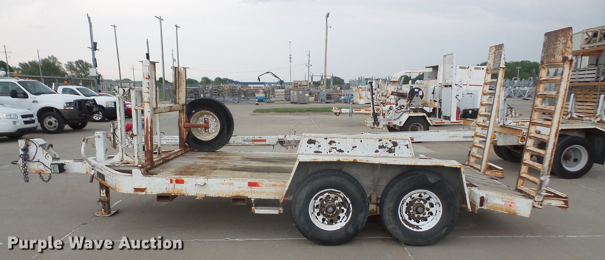 2000 Keifer utility trailer in Topeka, KS | Item DB6060 sold | Purple Wave