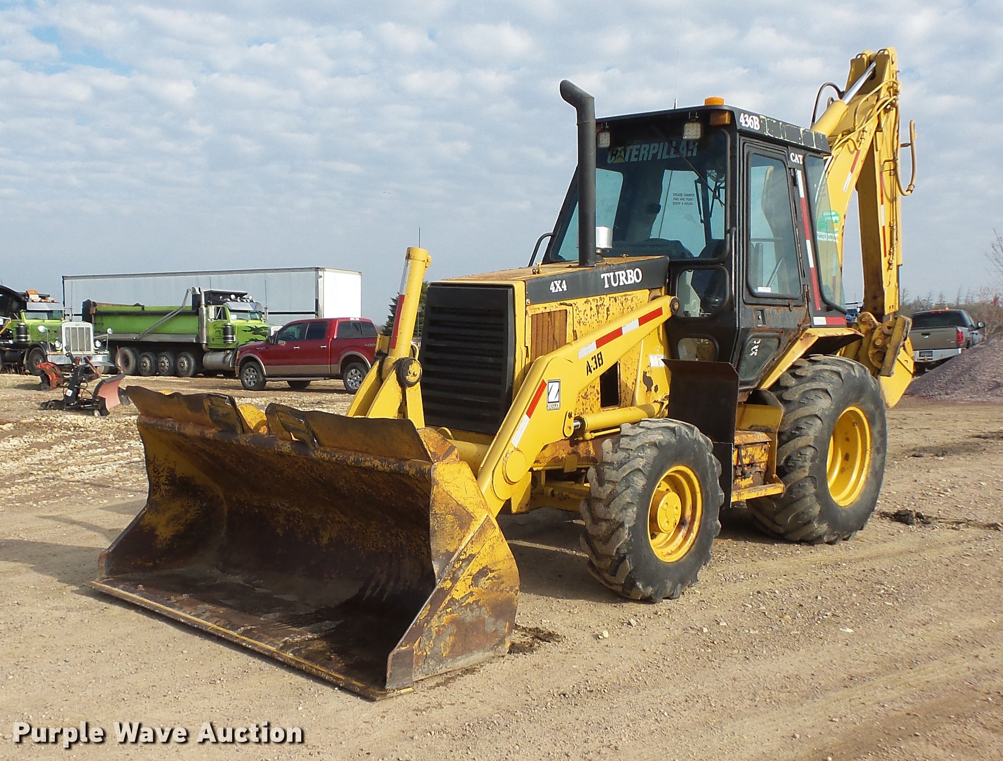 1992 Caterpillar 436B backhoe in Madison Lake, MN | Item DV9705 sold ...