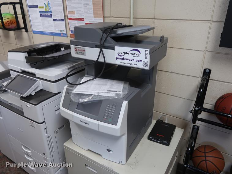 Lexmark XS748DE printer in Nevada, MO | Item DF3679 sold | Purple Wave