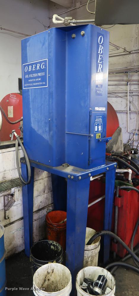 Oberg P-200 oil filter press in Blue Springs, MO | Item EP9258 sold ...