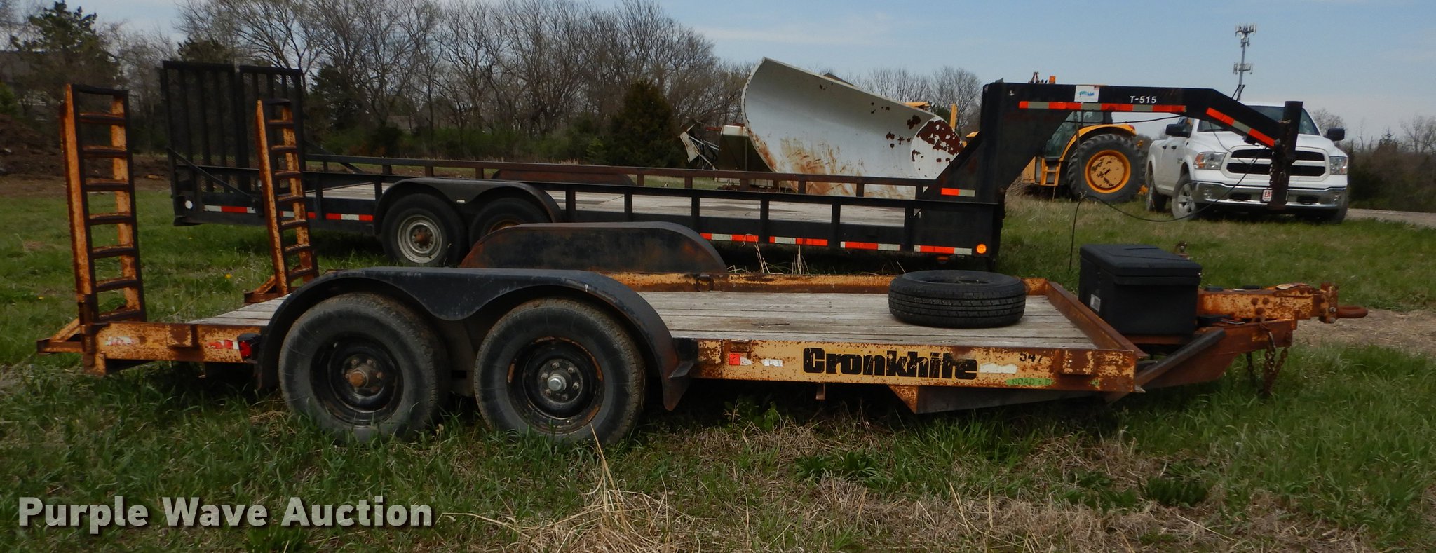 1995 Cronkhite utility trailer in Olathe, KS | Item DA1400 sold ...