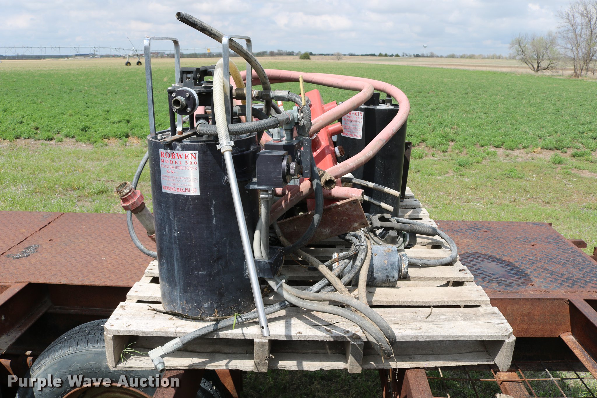(3) Robwen 500 foaming units in Downs, KS | Item DD4229 sold | Purple Wave