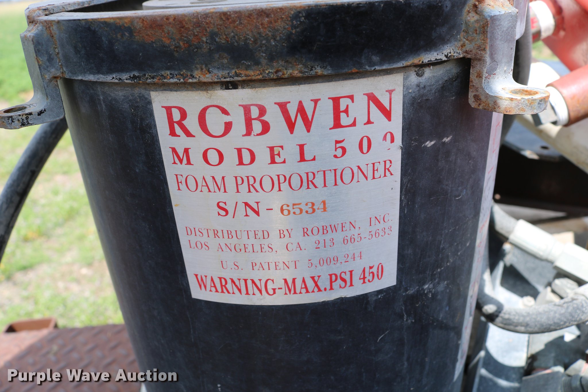 (3) Robwen 500 foaming units in Downs, KS | Item DD4229 sold | Purple Wave