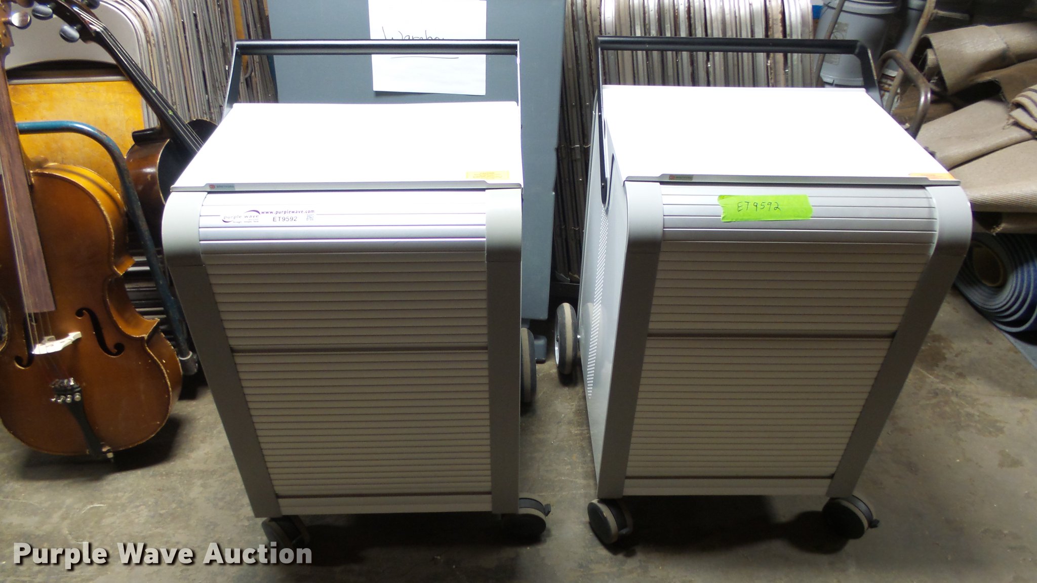 (2) Bretford iPod storage carts in Hutchinson, KS | Item ET9592 sold ...