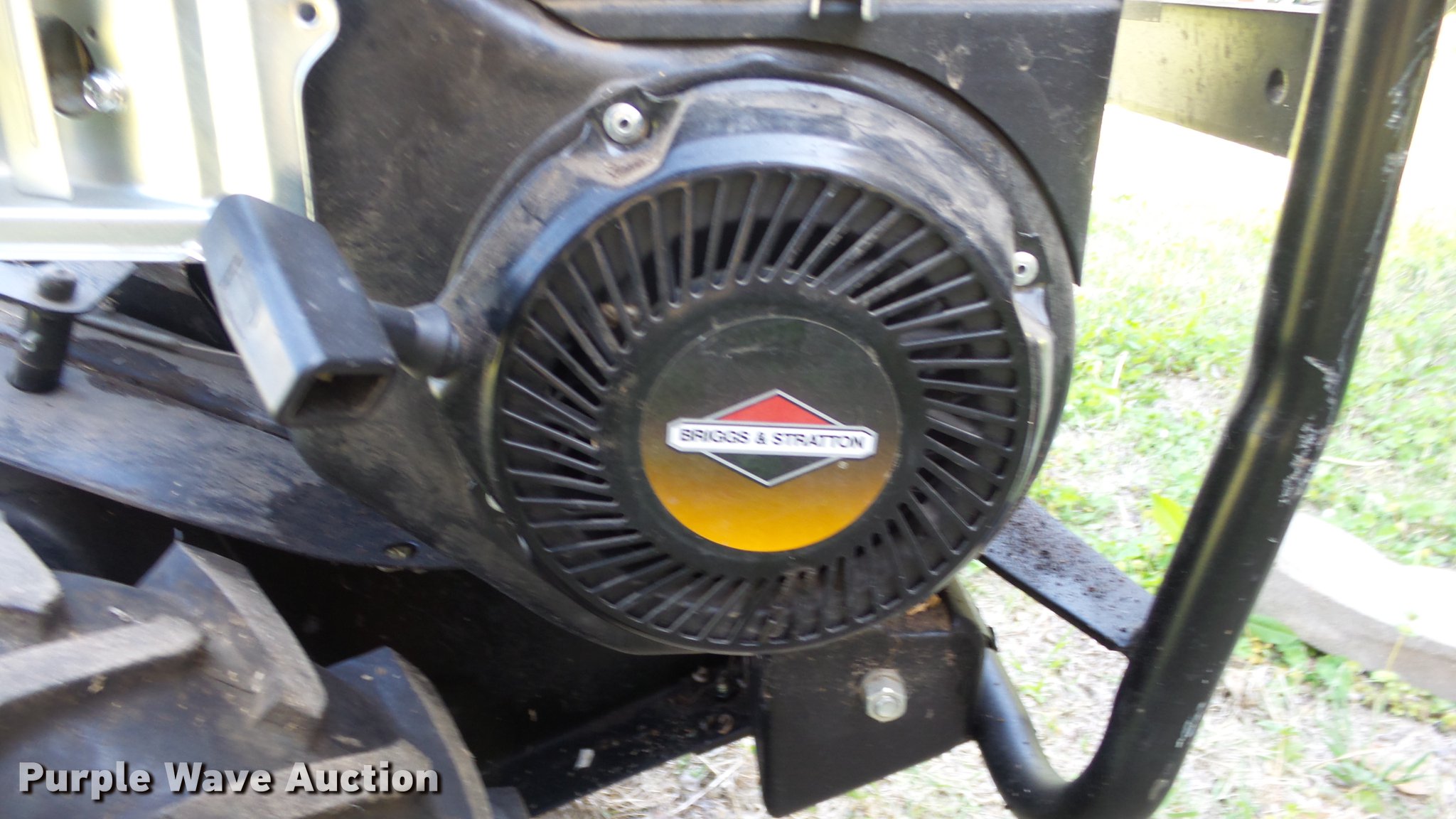 Poulan Pro tiller in Winfield, KS | Item EX9149 sold | Purple Wave