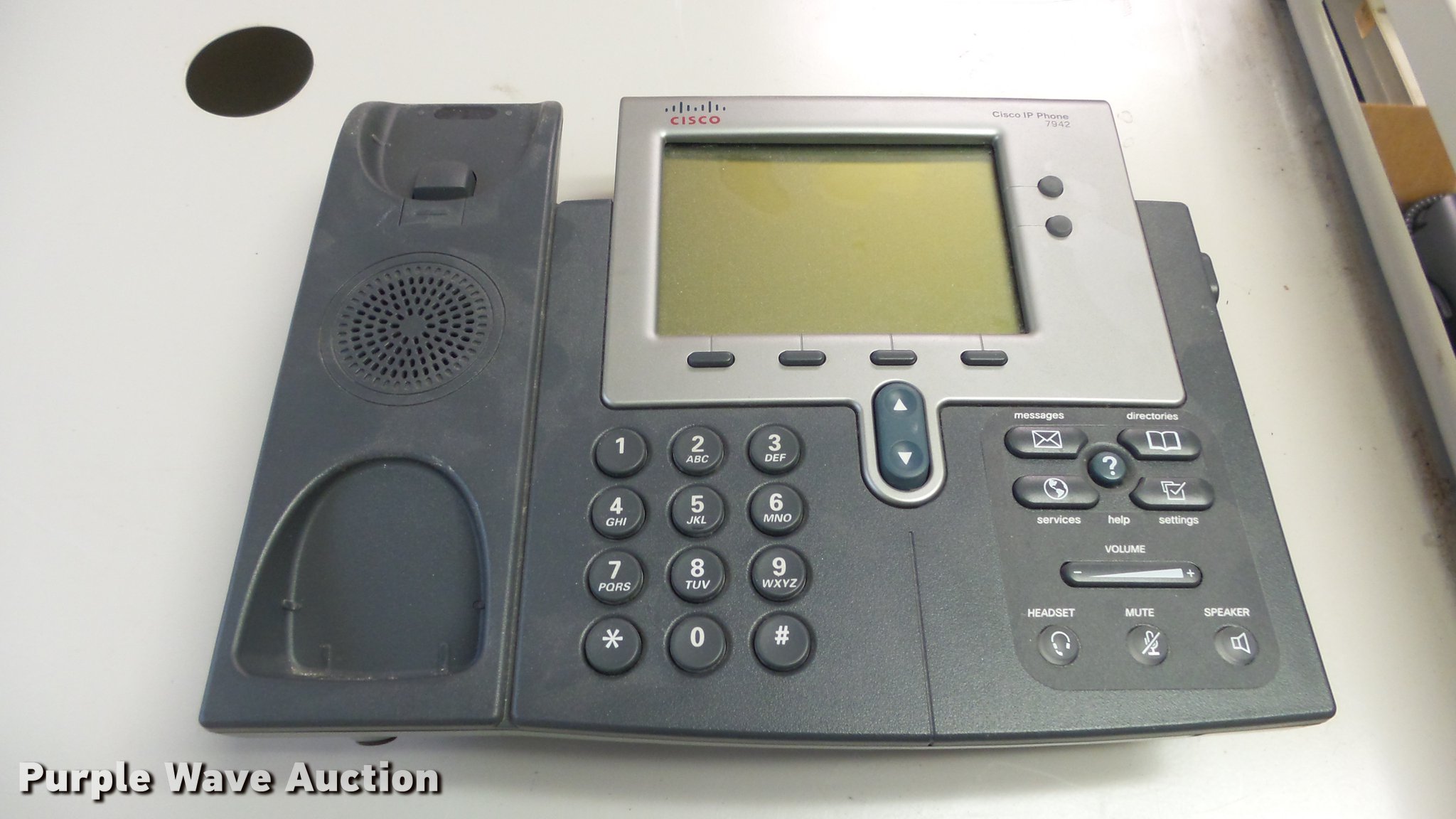 (11) Cisco IP Phone 7942 phones in Arkansas City, KS | Item EX9177 sold ...