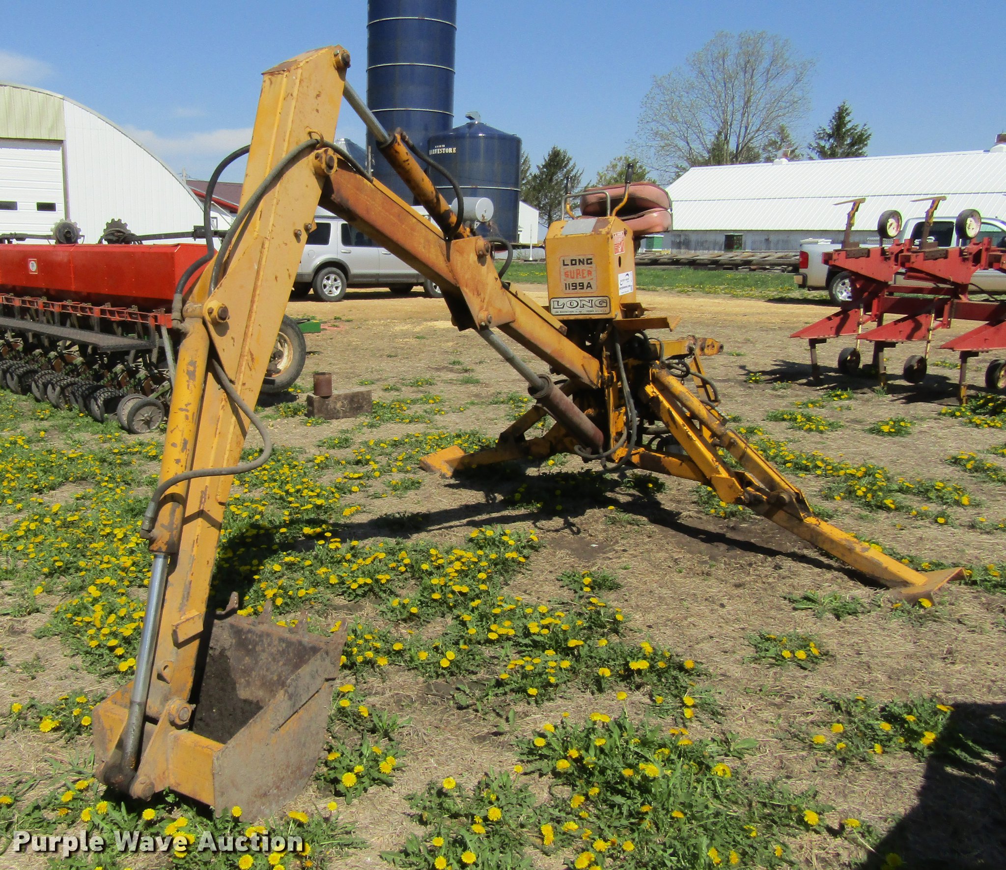 1980 Long 1199A backhoe attachment in Wheatland, IA | Item DF3789 sold ...