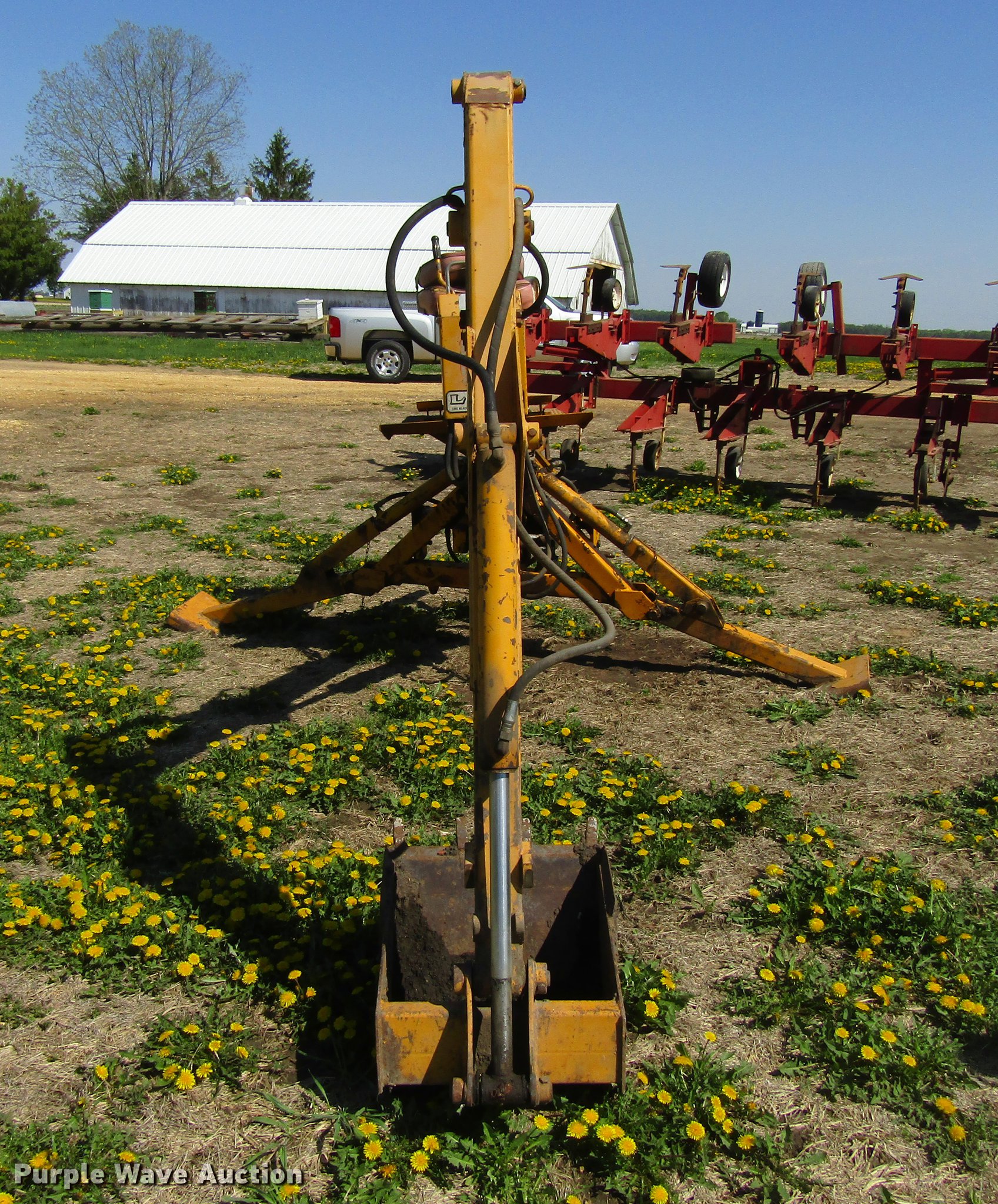 1980 Long 1199A backhoe attachment in Wheatland, IA | Item DF3789 sold ...