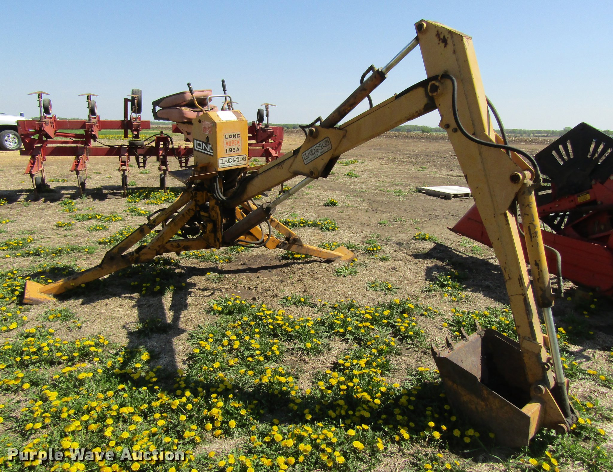 1980 Long 1199A backhoe attachment in Wheatland, IA | Item DF3789 sold ...