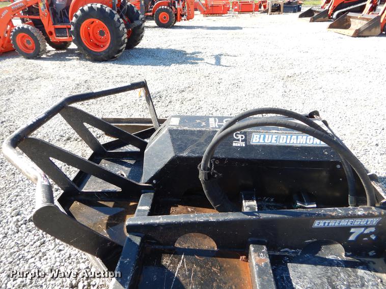 Blue Diamond 103025 skid steer brush mower in Davis, OK | Item EI9074 ...