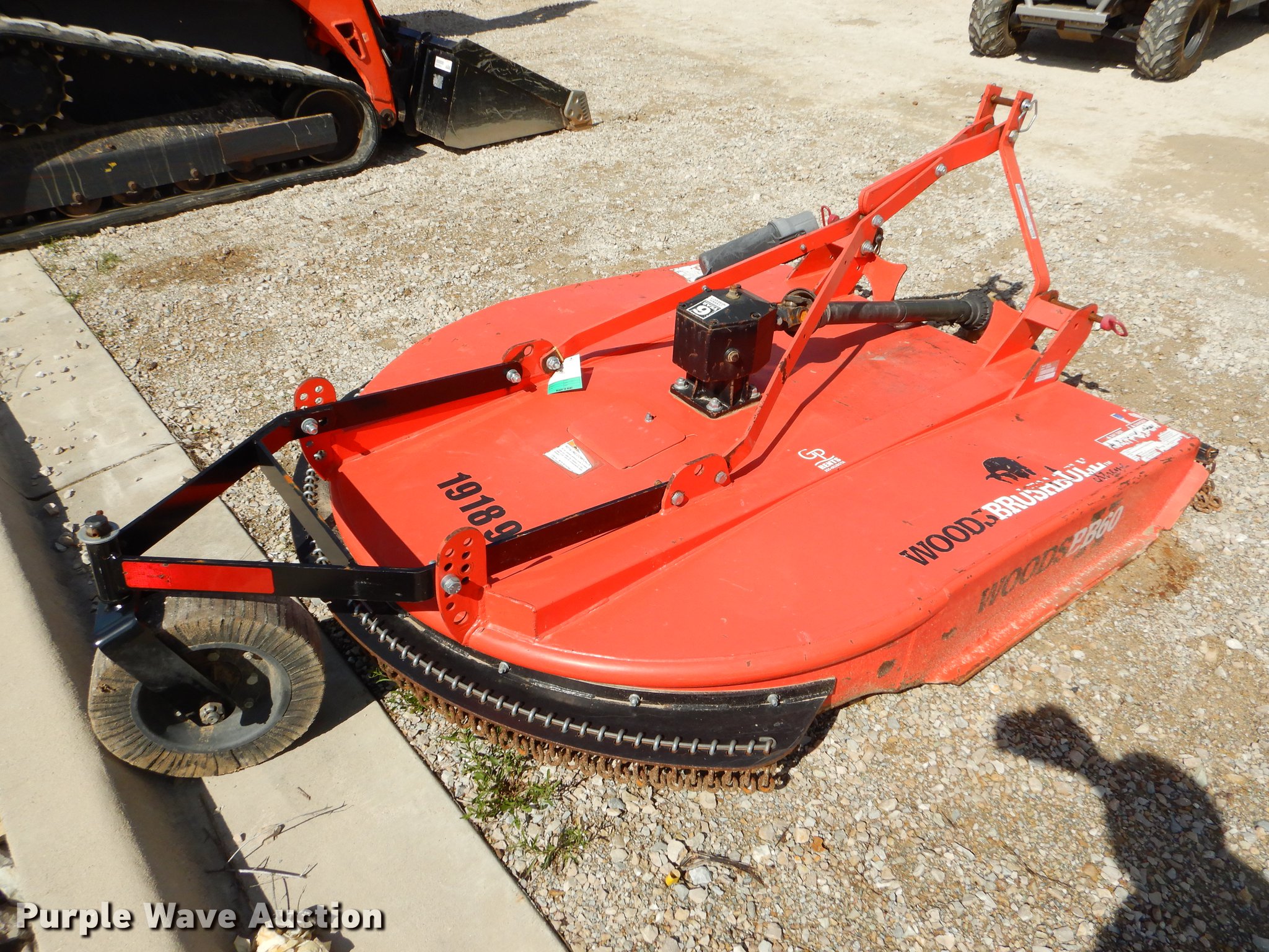 Woods BB60XC Brush Bull rotary mower in Ada, OK | Item EI9036 sold ...