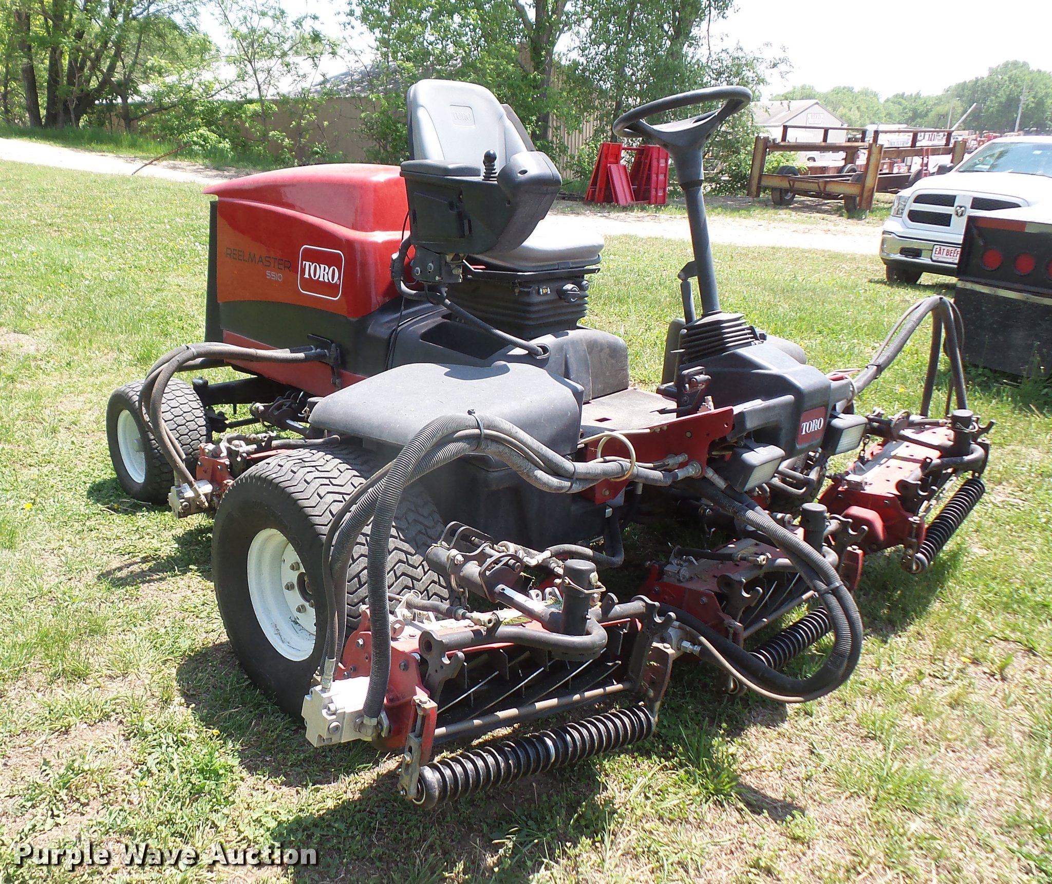 2007 Toro Reelmaster 5510 reel mower in Wamego, KS | Item DB6065 sold ...