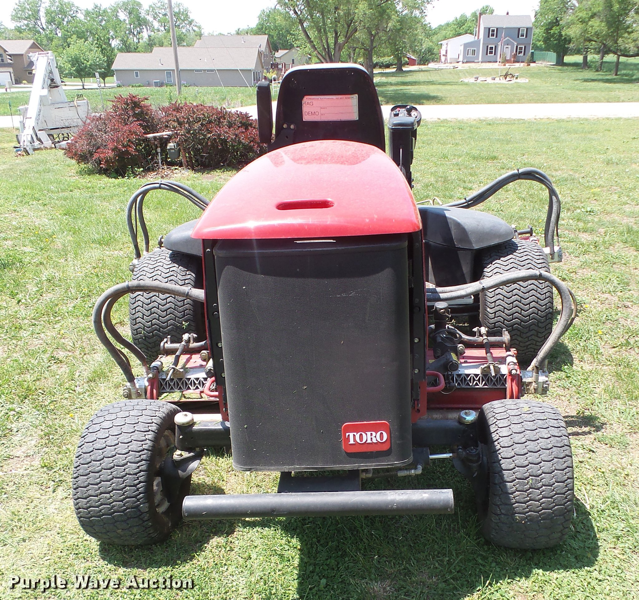 2007 Toro Reelmaster 5510 reel mower in Wamego, KS | Item DB6065 sold ...