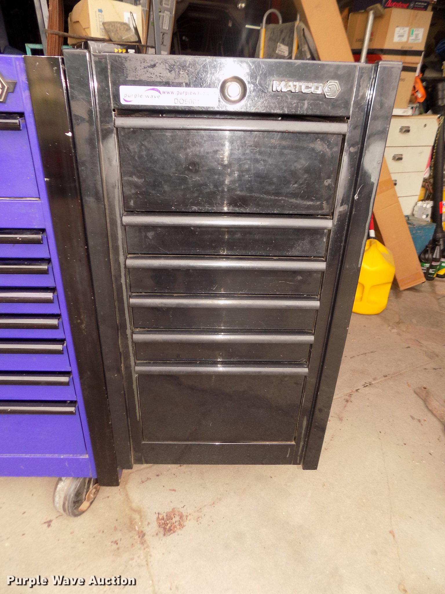 1999 Matco MB7535 toolbox in Chester, NE | Item DO9001 sold | Purple Wave