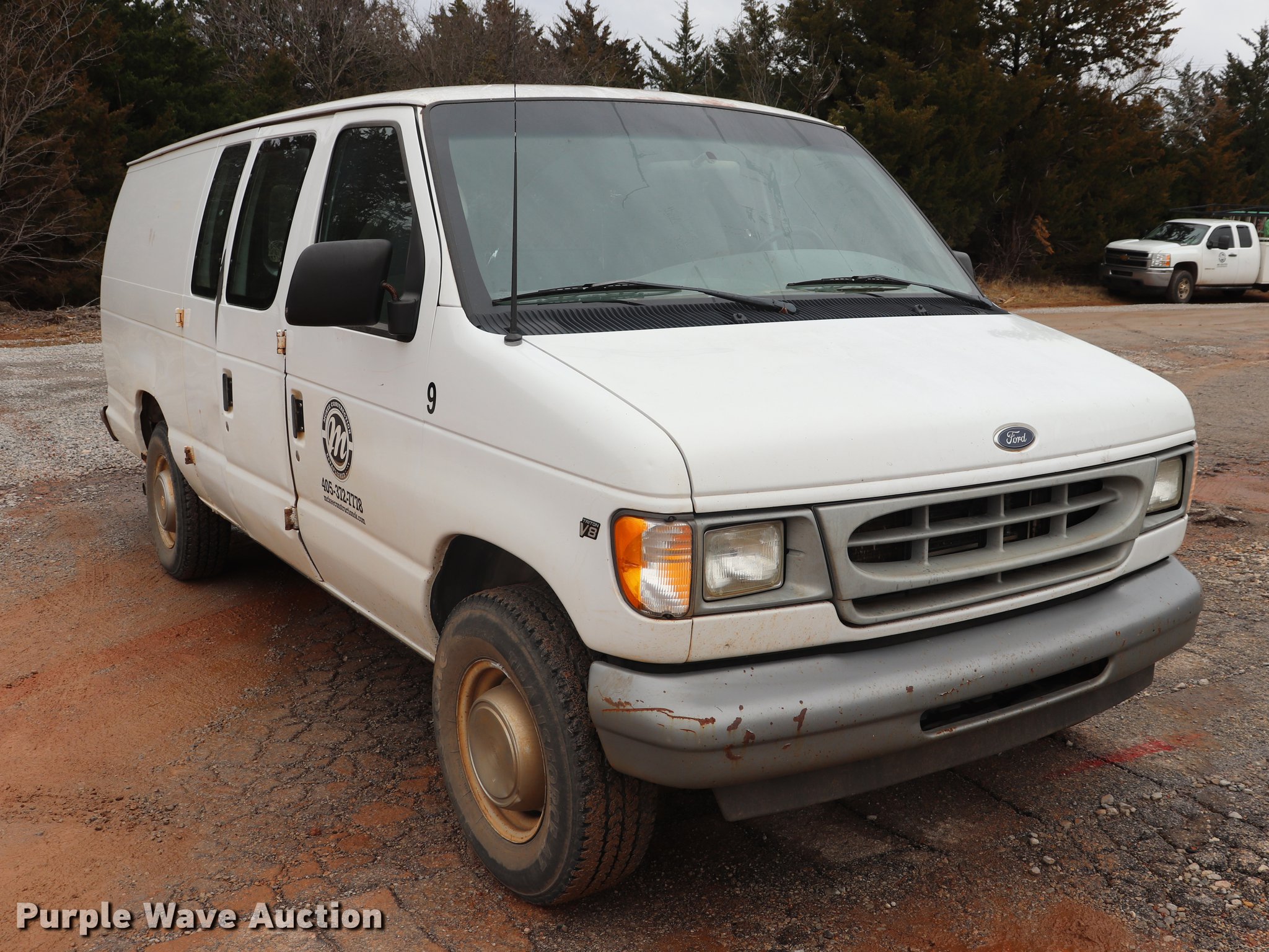 2002 Ford Econoline E250 Extended van in Stillwater, OK | Item EJ9790 ...