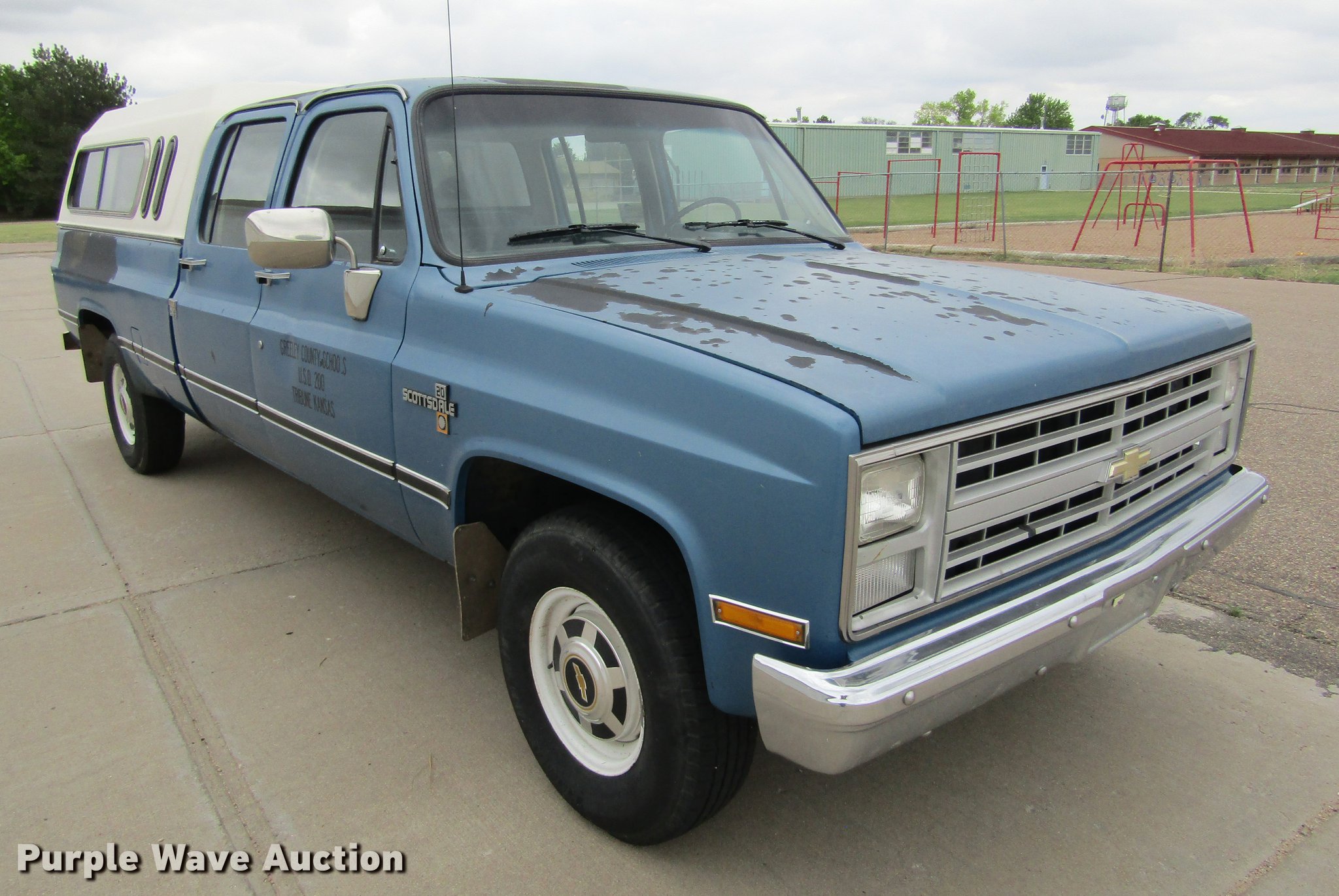 1988 Chevrolet R20 Scottsdale Crew Cab pickup truck in Tribune, KS ...