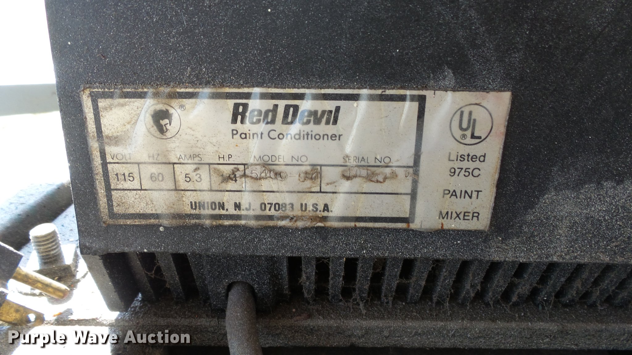 Red Devil 5400 paint shaker in El Dorado, KS | Item ET9625 sold ...