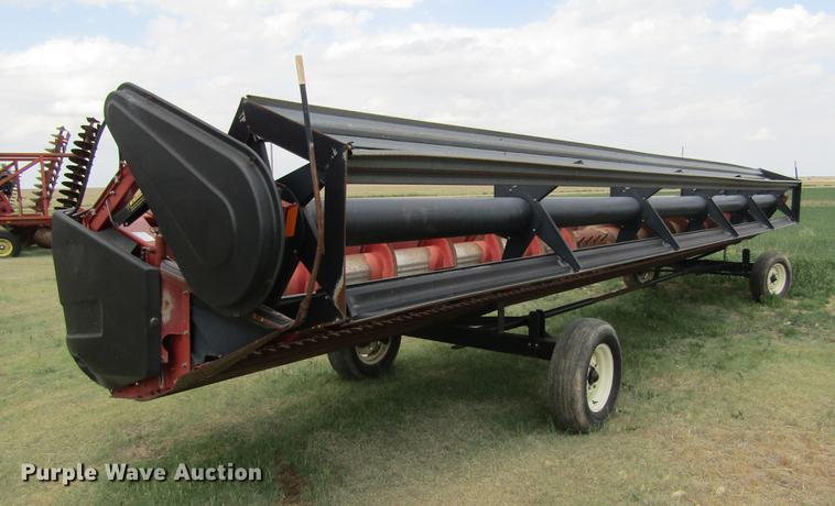 1994 Case IH 1010 platform head in Ransom, KS | Item DE6831 sold ...