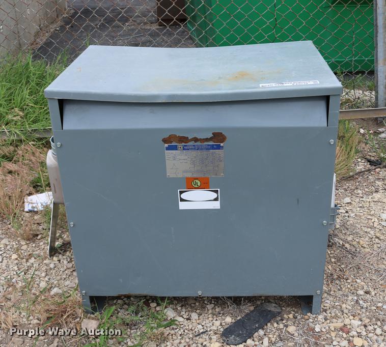 Square D transformer in Salina, KS | Item EX9778 sold | Purple Wave