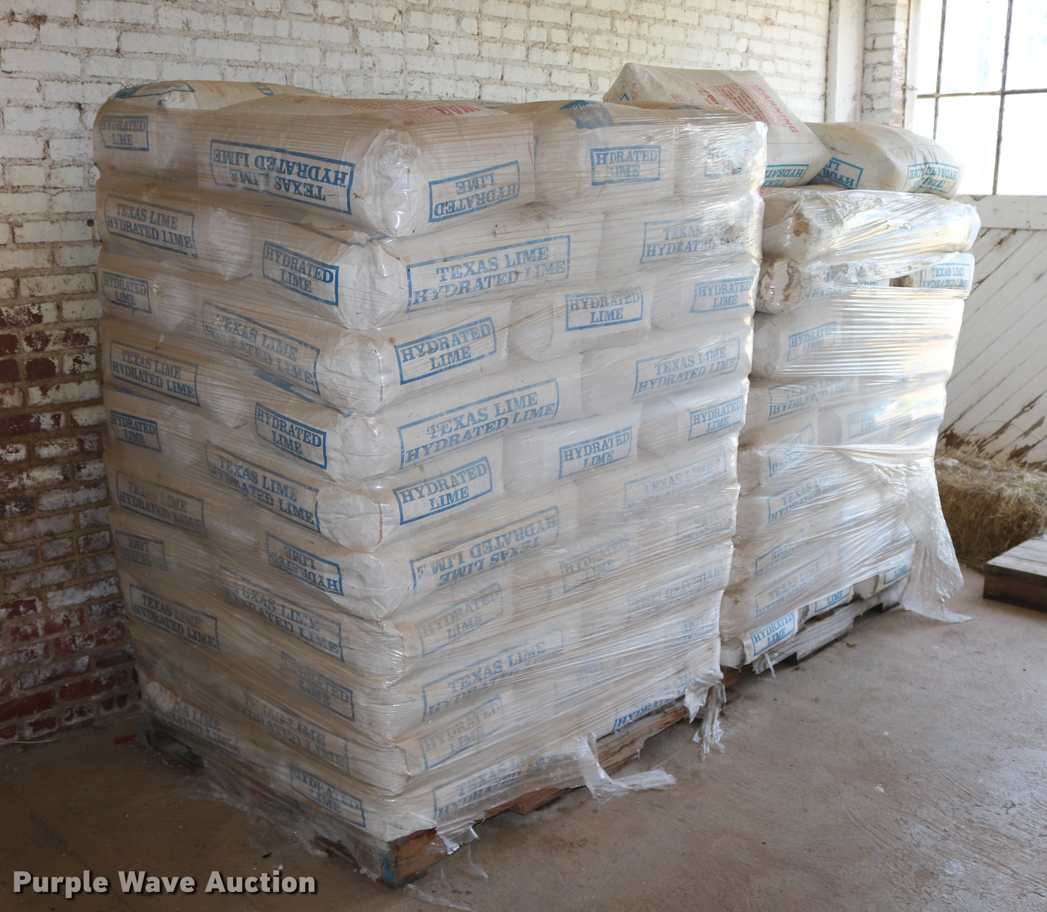 Approximately 375 bags of Texas hydrated lime in Stillwater, OK | Item ...