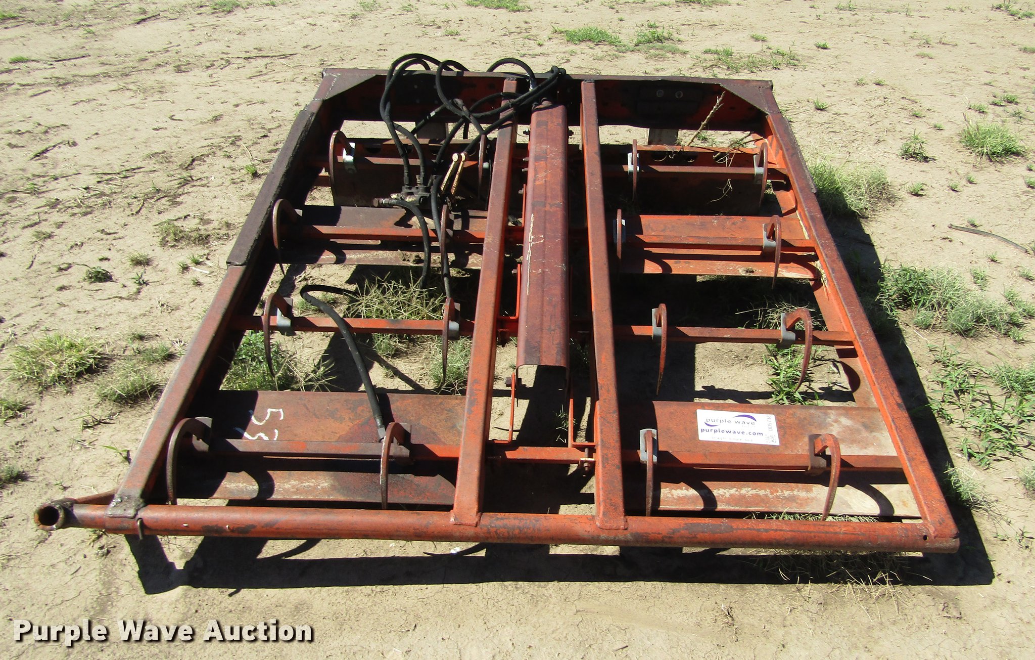 Bale Hand square bale mover in Sublette, KS | Item DD5738 sold | Purple ...