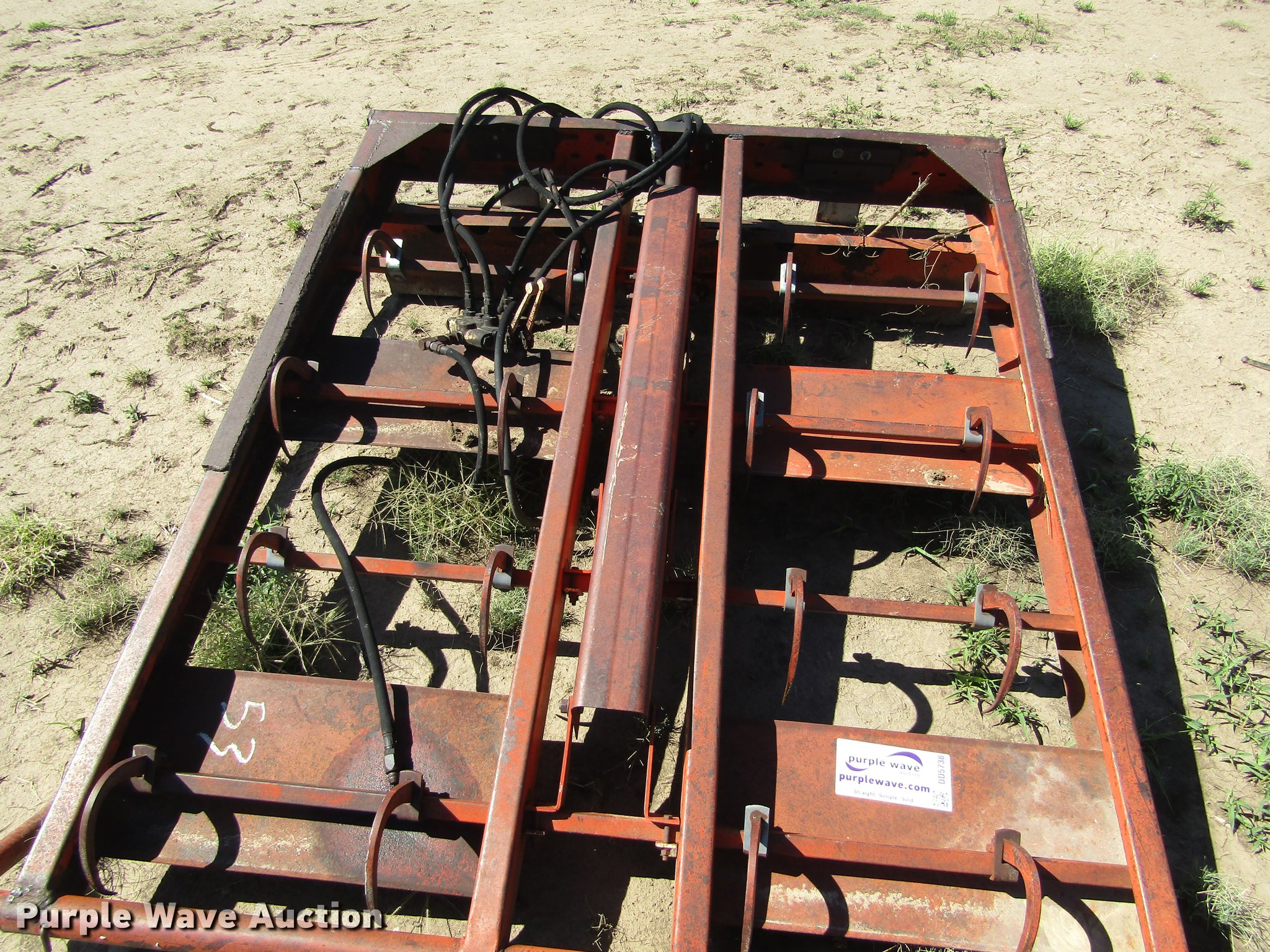 Bale Hand square bale mover in Sublette, KS | Item DD5738 sold | Purple ...
