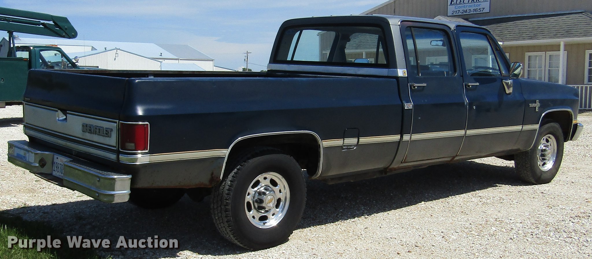 1987 Chevrolet R20 Crew Cab pickup truck in Jacksonville, IL | Item ...