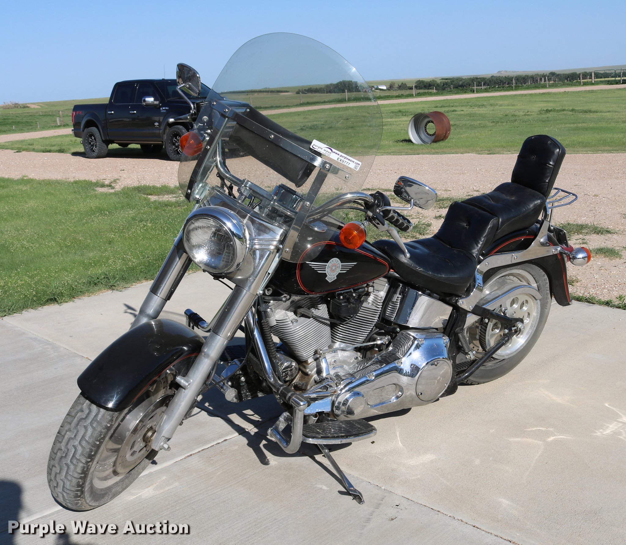 2001 Harley Davidson Fat Boy motorcycle in Quinter, KS | Item EX9777 ...